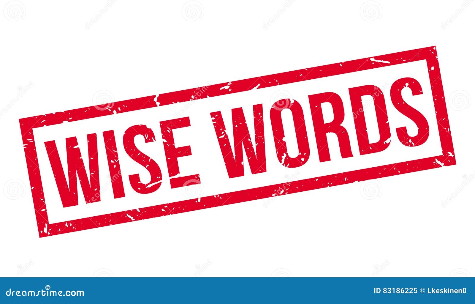 Wise Words rubber stamp stock illustration. Illustration of teacher ...