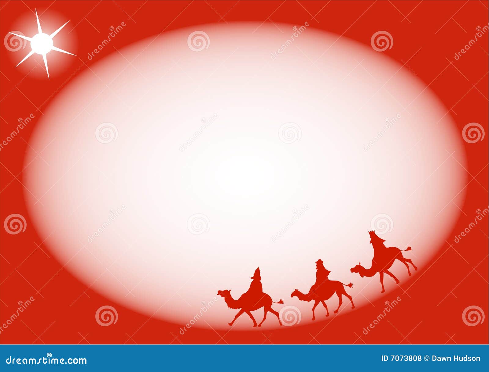 Wisemen border stock illustration. Illustration of clip - 7073808