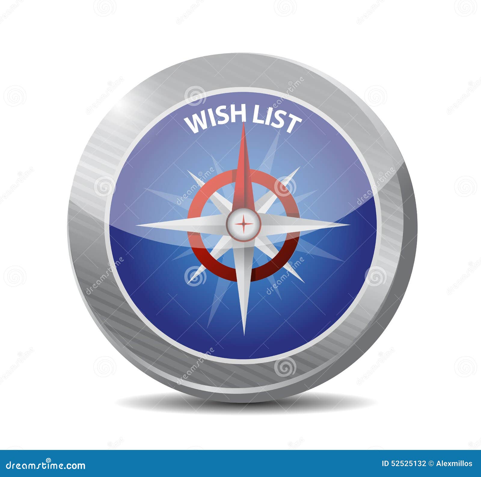 Wish List Message Sign Concept Illustration Stock Illustration ...