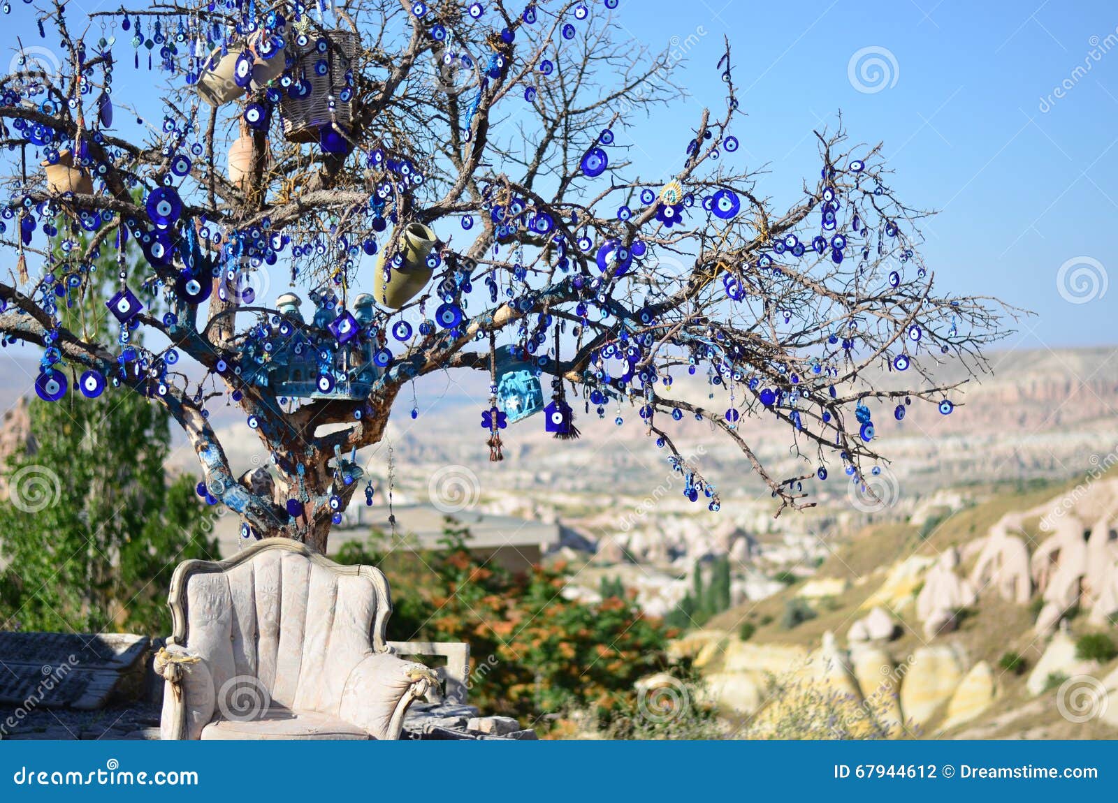 Wish tree stock photo. Image of nature, tree, souvenir - 67944612