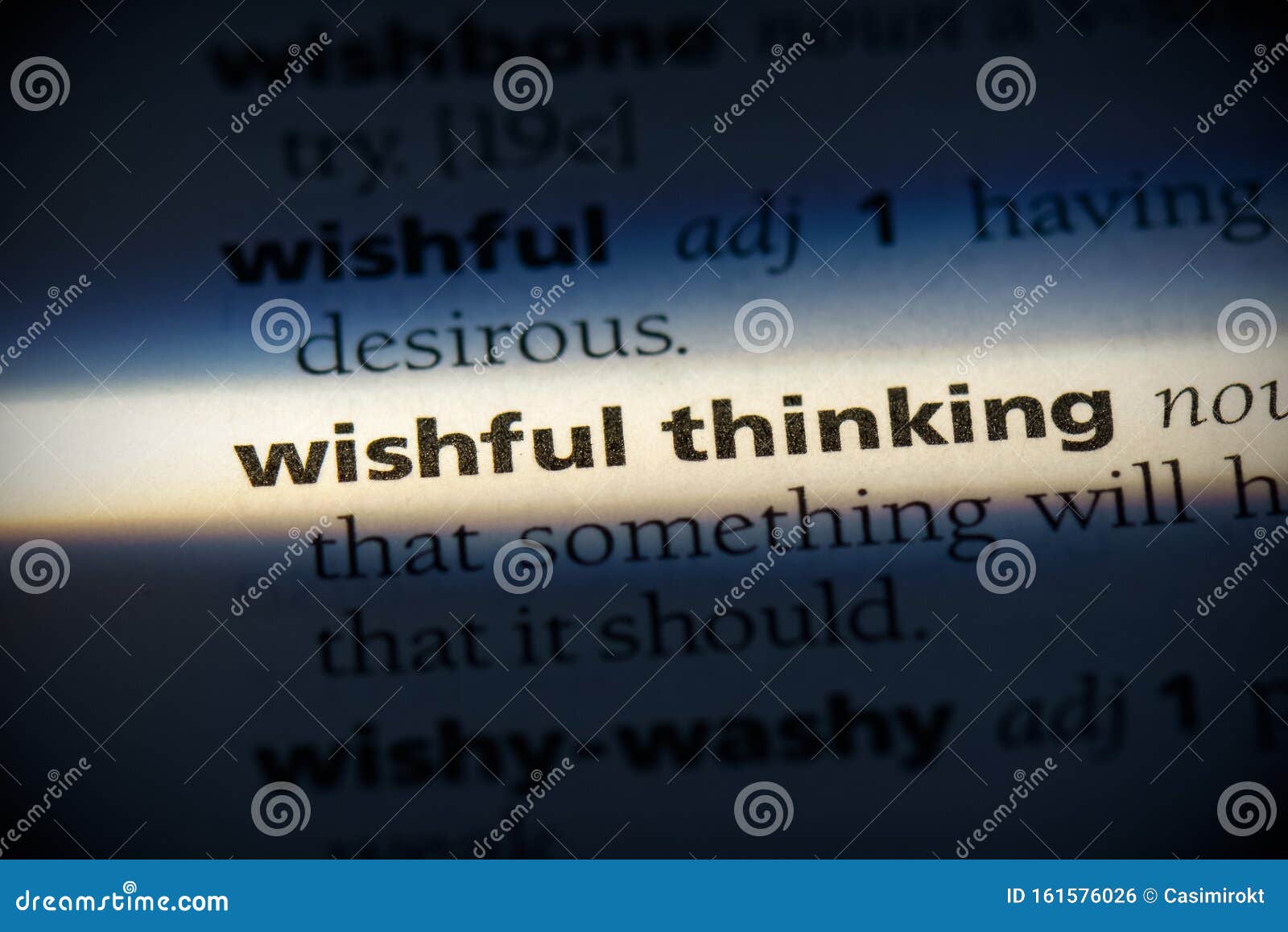 Wishful Thinking. Smiling Cute Girl Student Making Wish, Cross Fingers ...