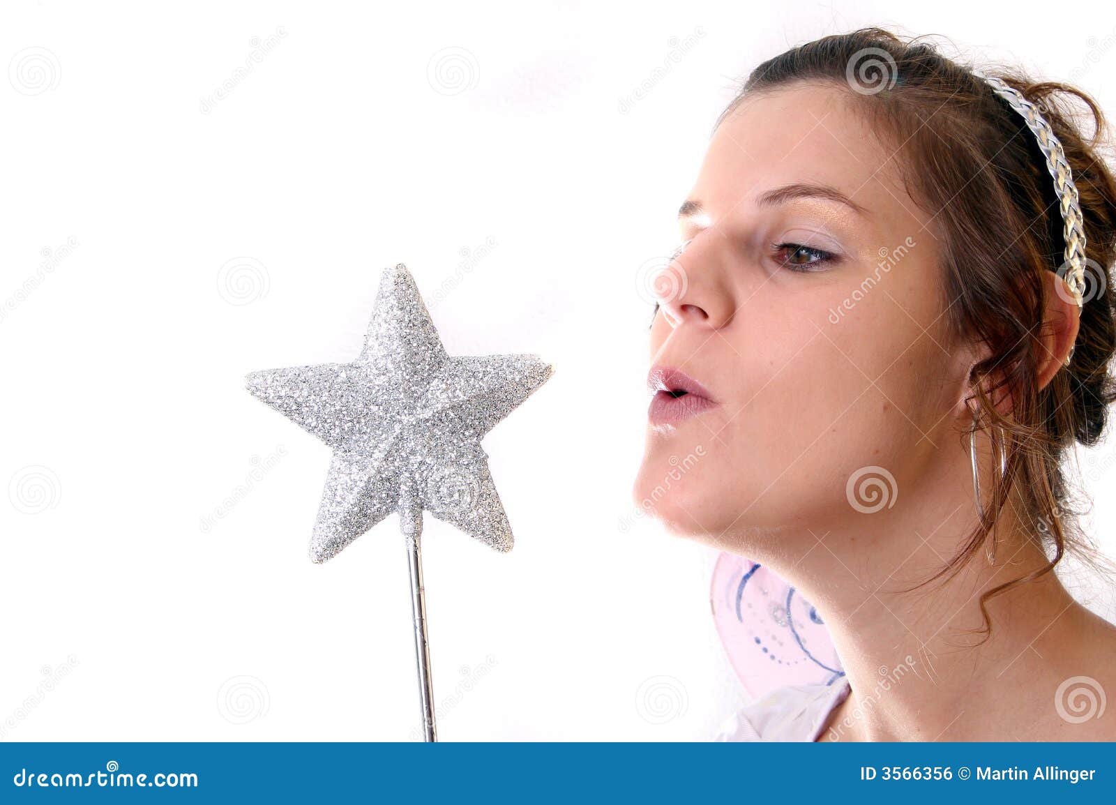 Wishing on a Star stock photo. Image of adorable, female - 3566356