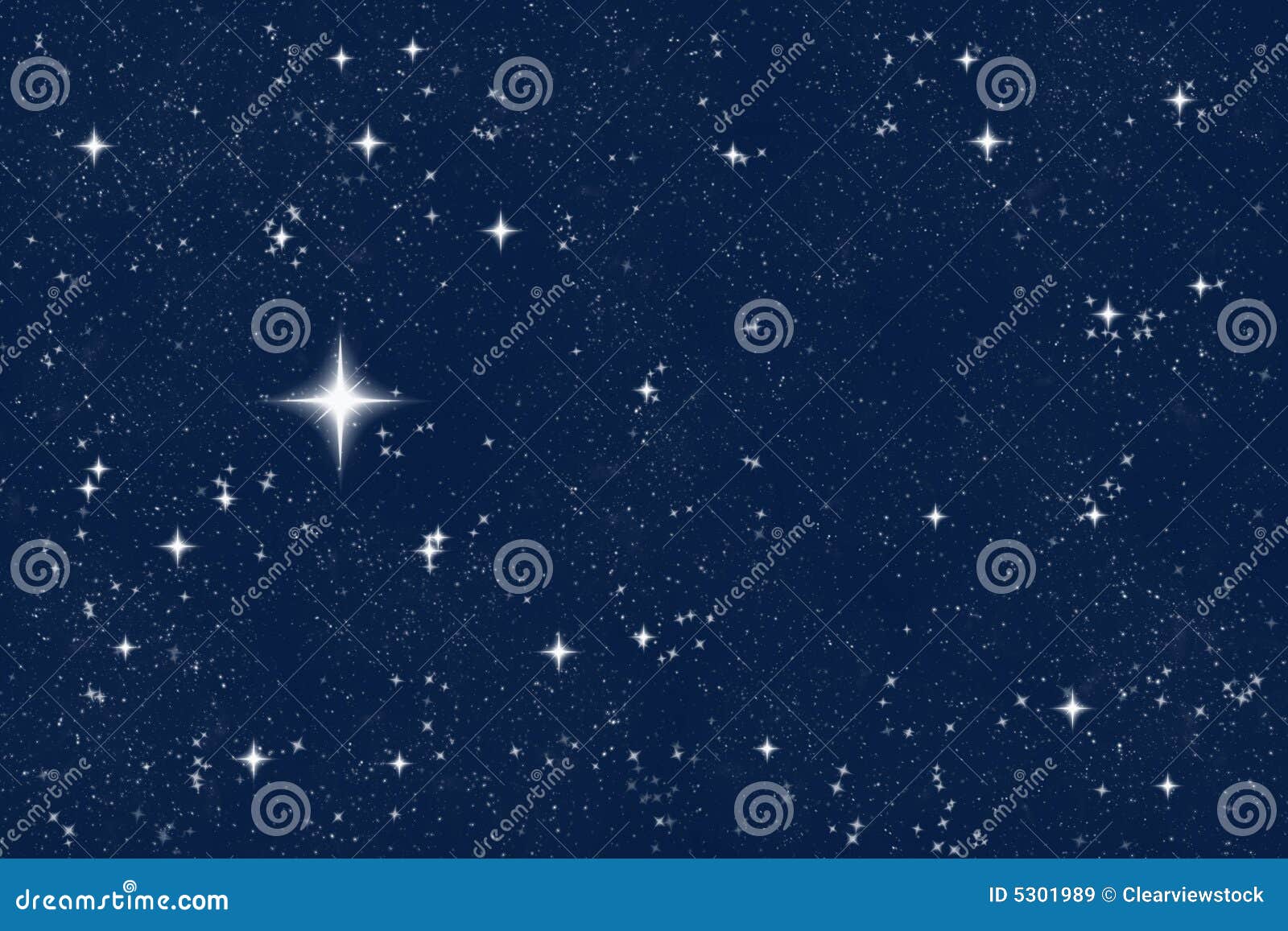 Wishing Star Starry Night Sky Stock Image | CartoonDealer.com #4417555
