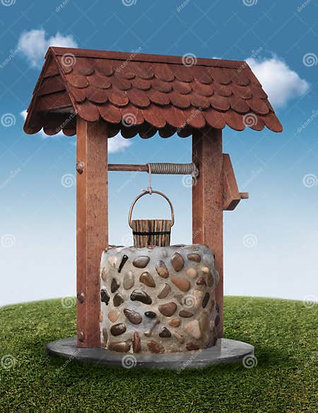 Wishing well stock image. Image of expectations, dream - 1143561