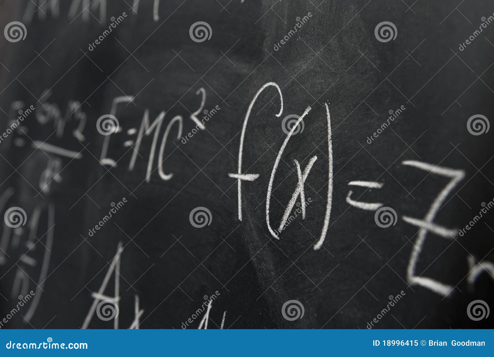 Wiskunde stock afbeelding. Image of schrijven, symbolen - 18996415