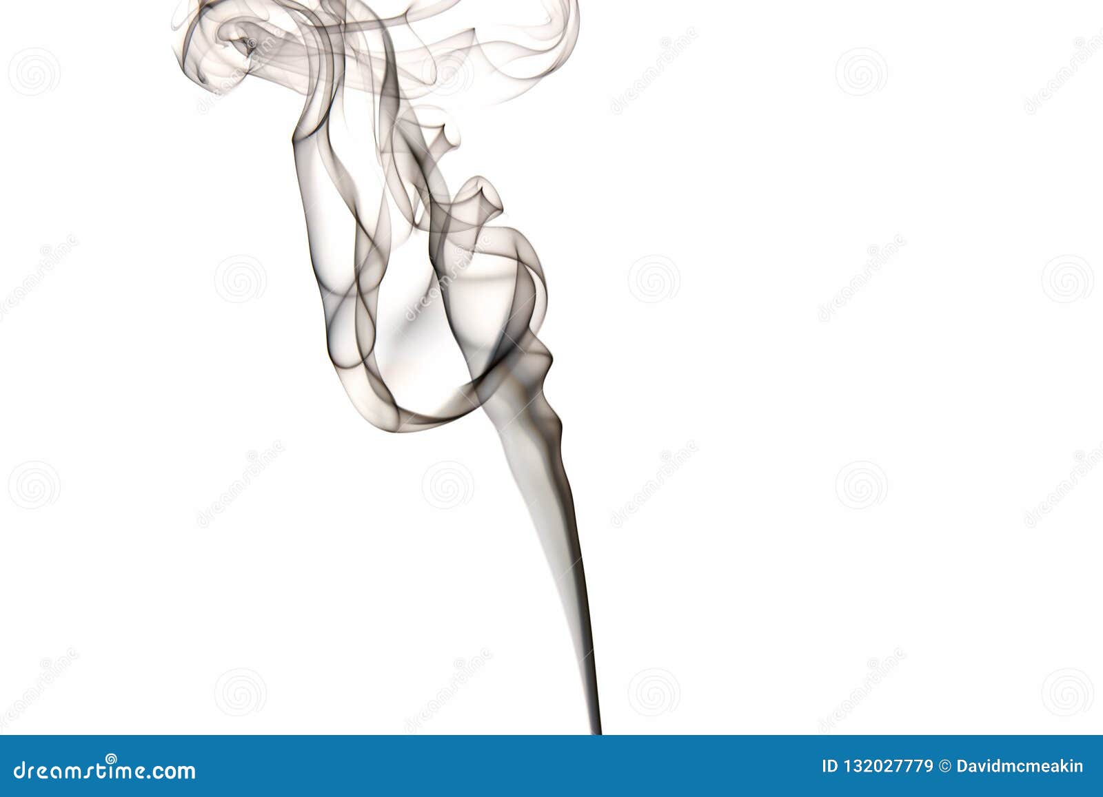 Wisp of smoke stock illustration. Illustration of abstract - 132027779
