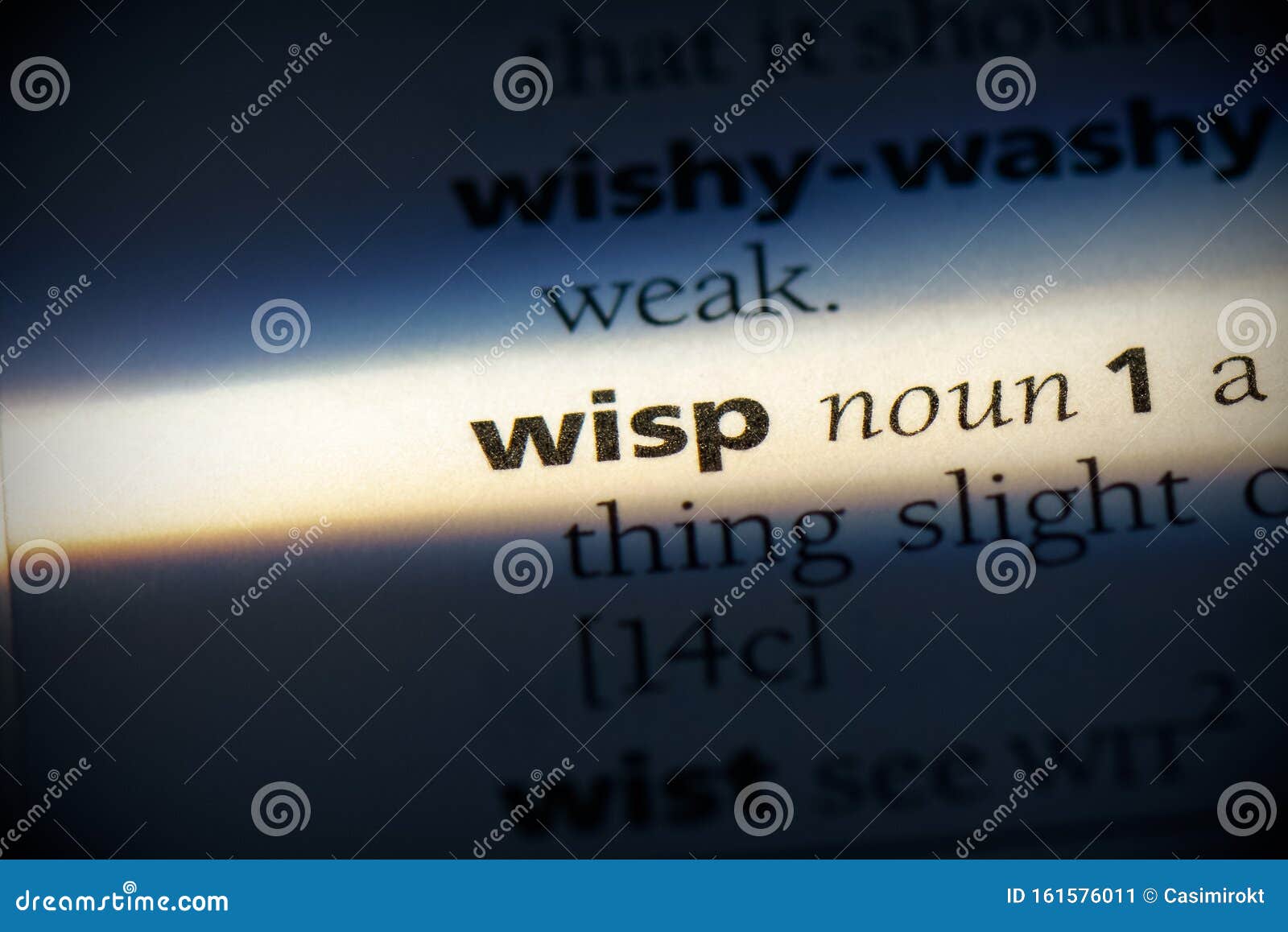 Wisp stock image. Image of text, english, word, learn - 161576011