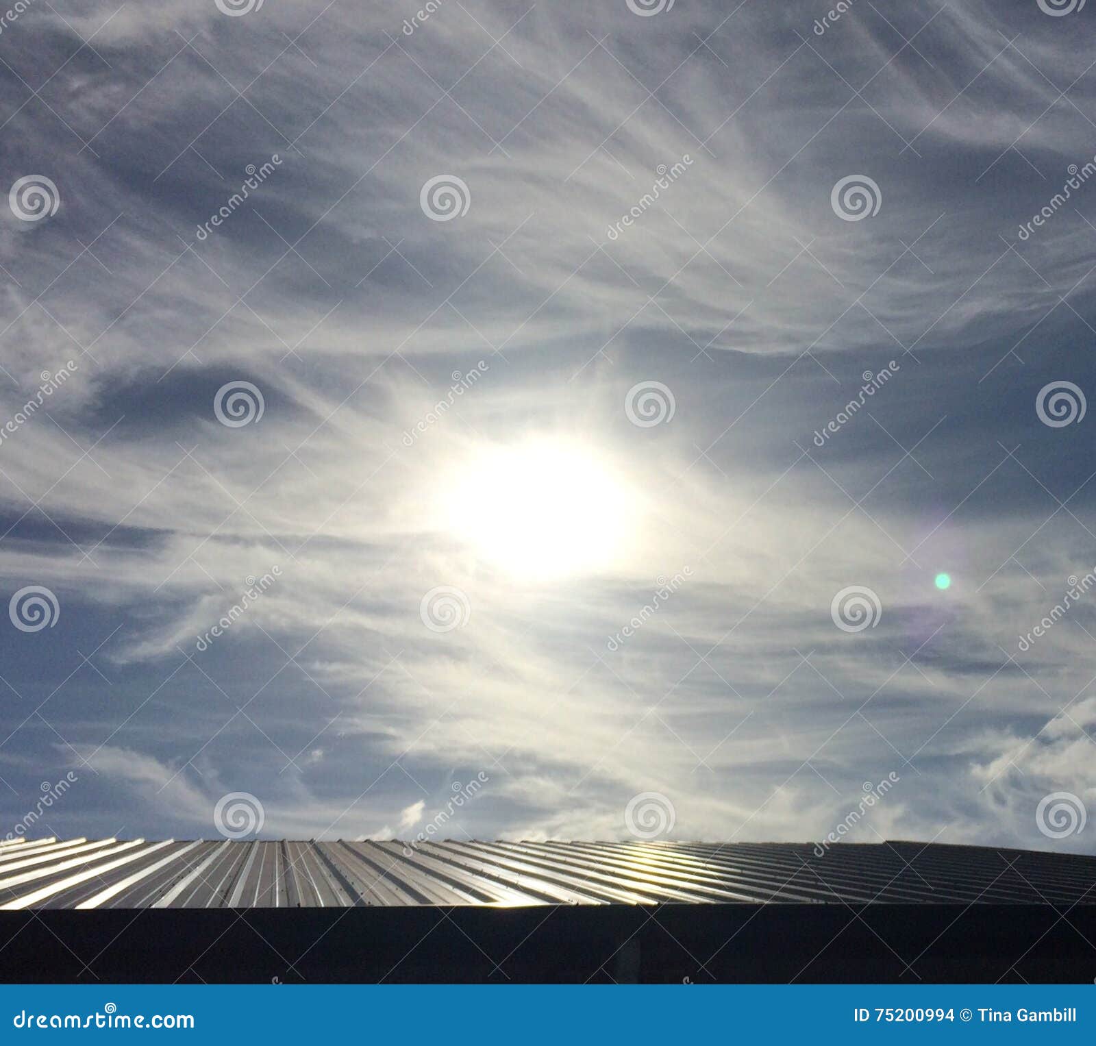 Wispy Clouds stock photo. Image of hides, wispy, clouds - 75200994