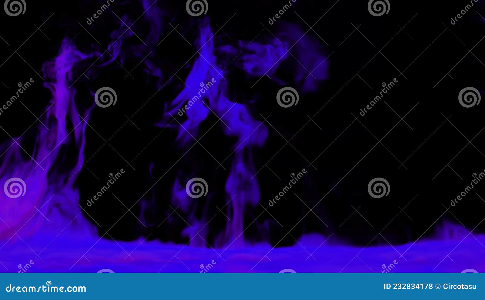 Wispy Magic Smoke Flowing, Seamless Loop, Alpha Channel Stock Footage ...