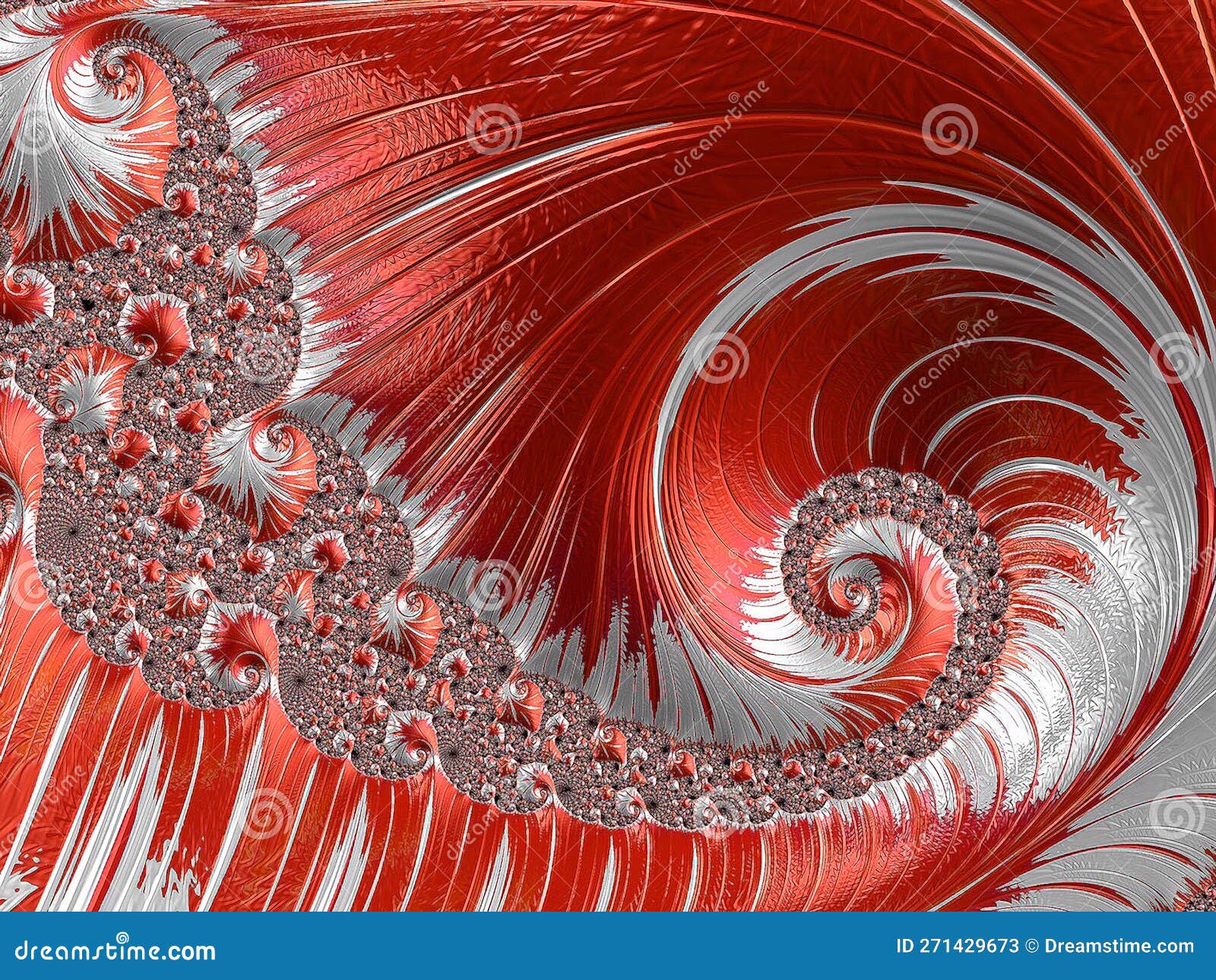 Wispy Red Spirals Pattern stock illustration. Illustration of flame ...