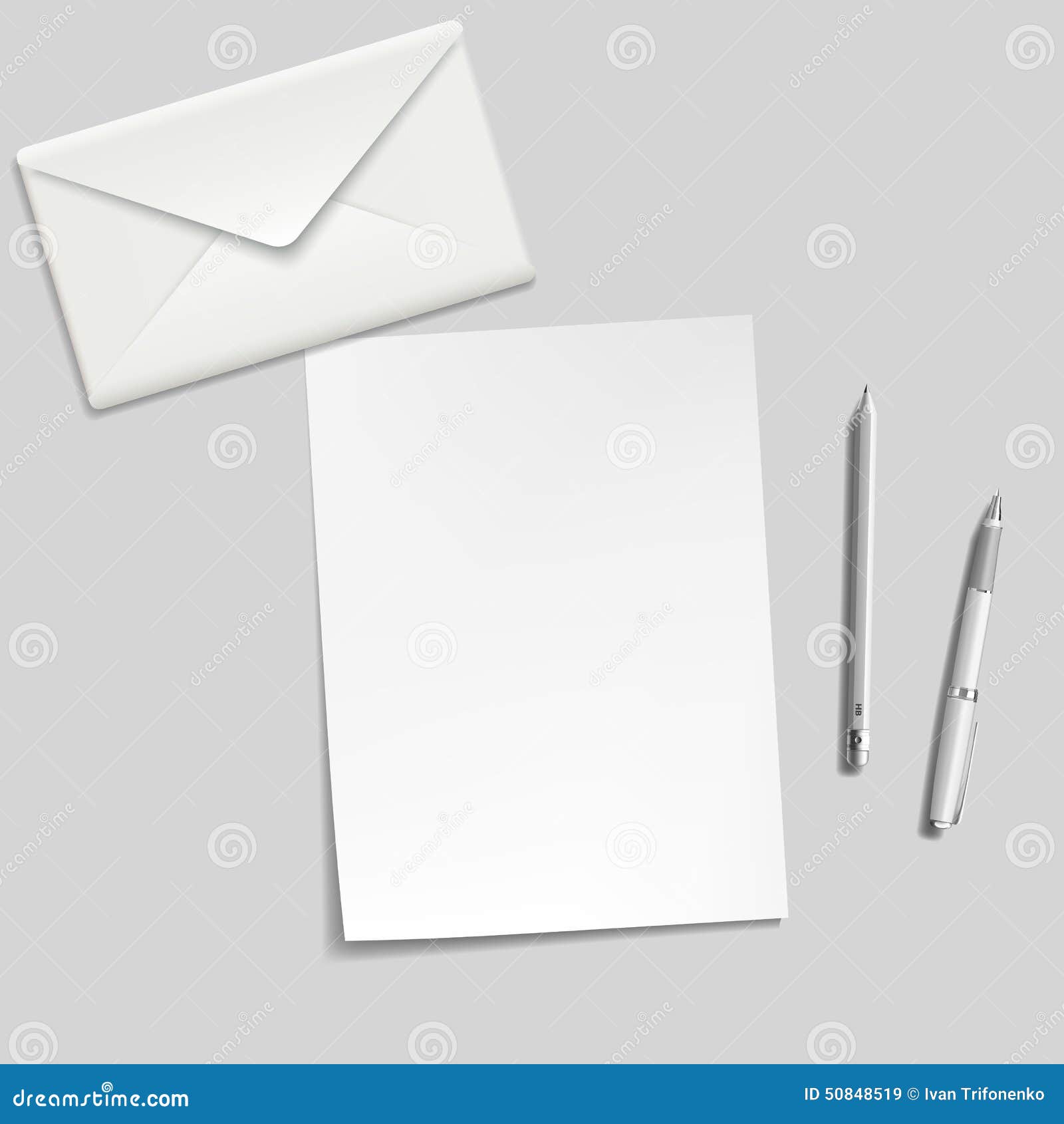 Wit blad vector illustratie. Illustration of gevouwen - 50848519