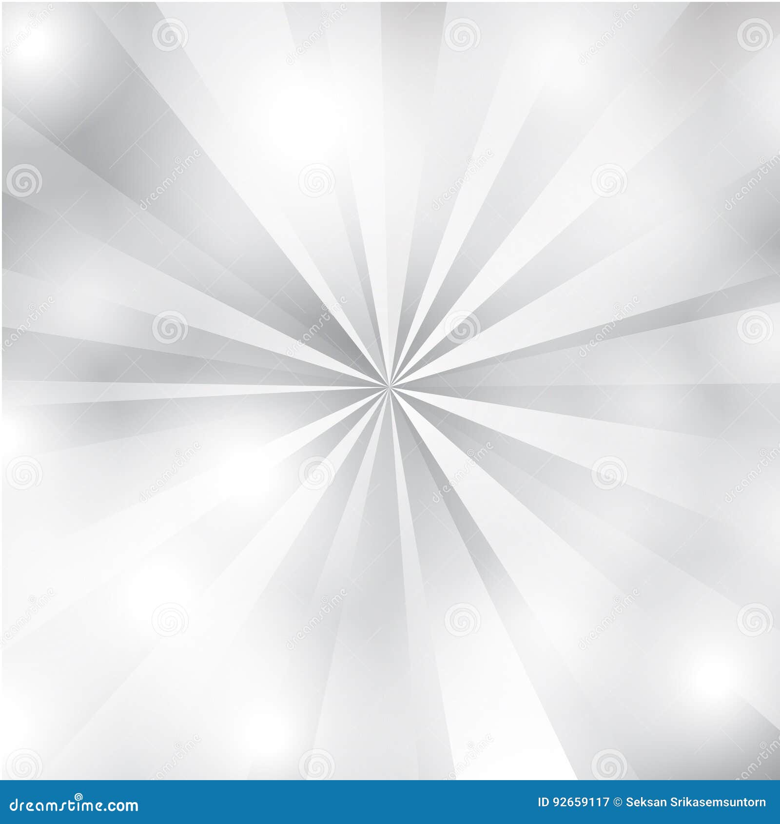 Wit En Gray Sunburst Background Vector Illustratie - Illustration of ...