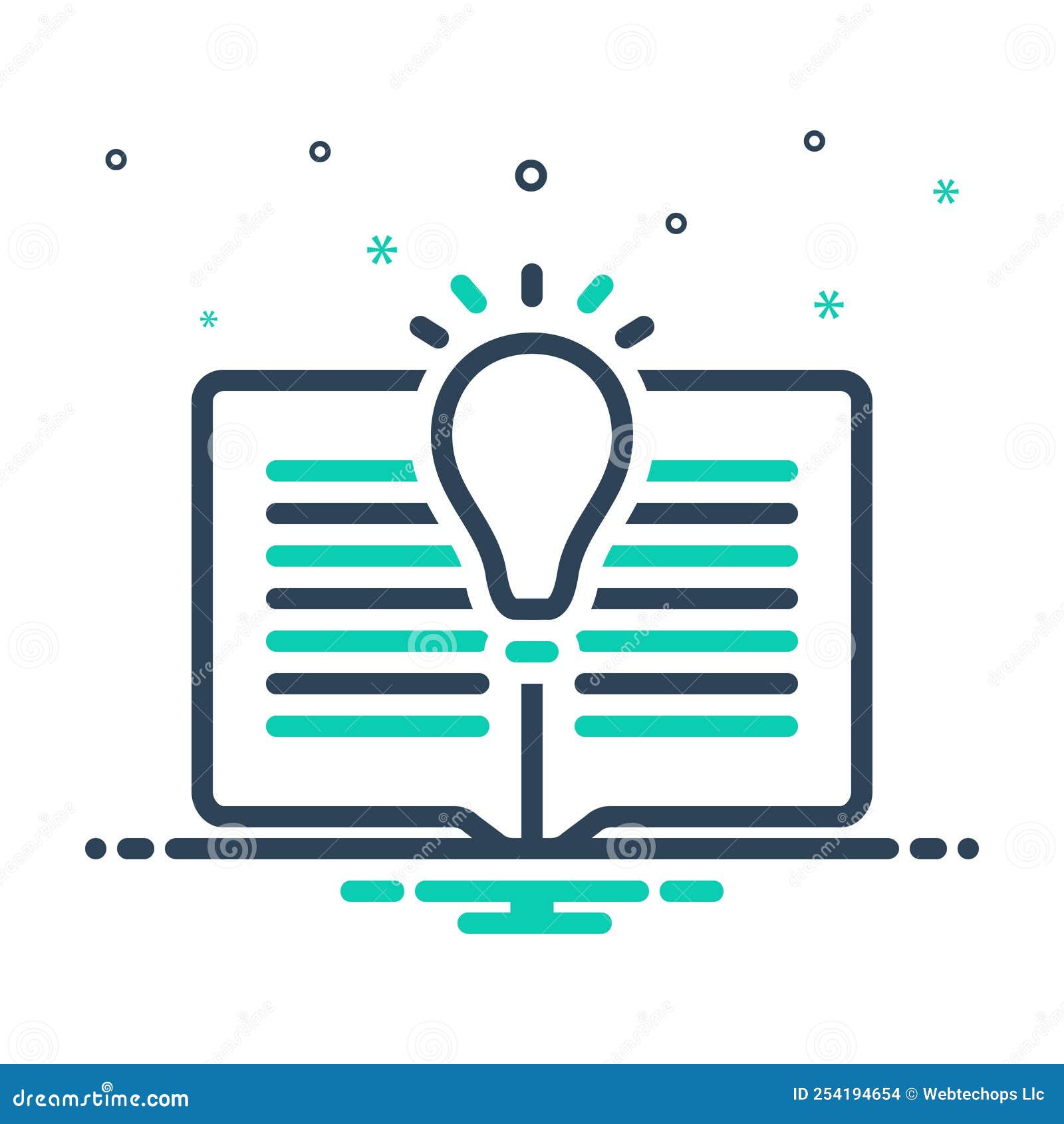 Mix Icon for Wit, Intelligence and Idea Stock Illustration ...