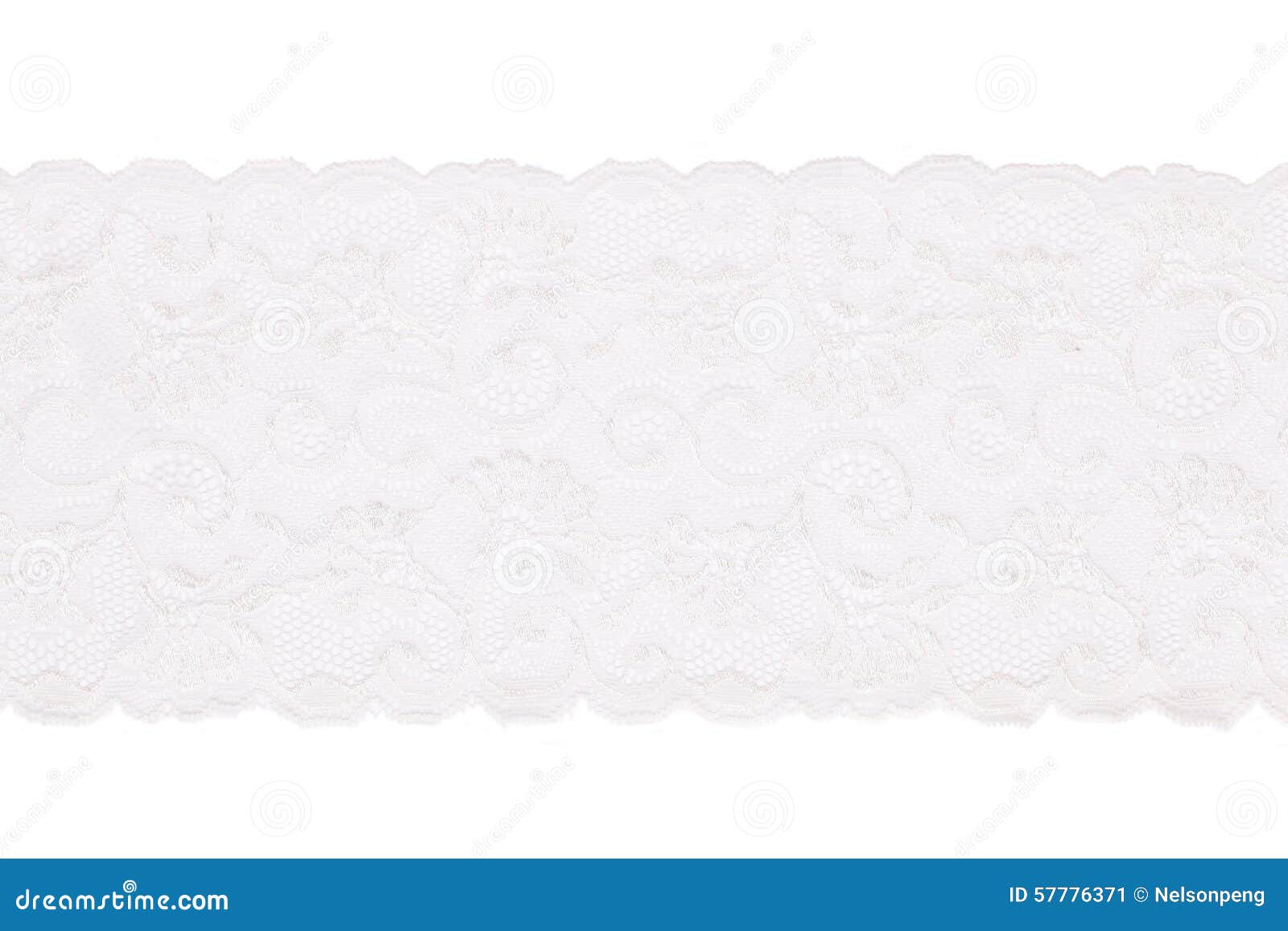 Wit Kant Op Witte Achtergrond Stock Afbeelding - Image of decoratief ...