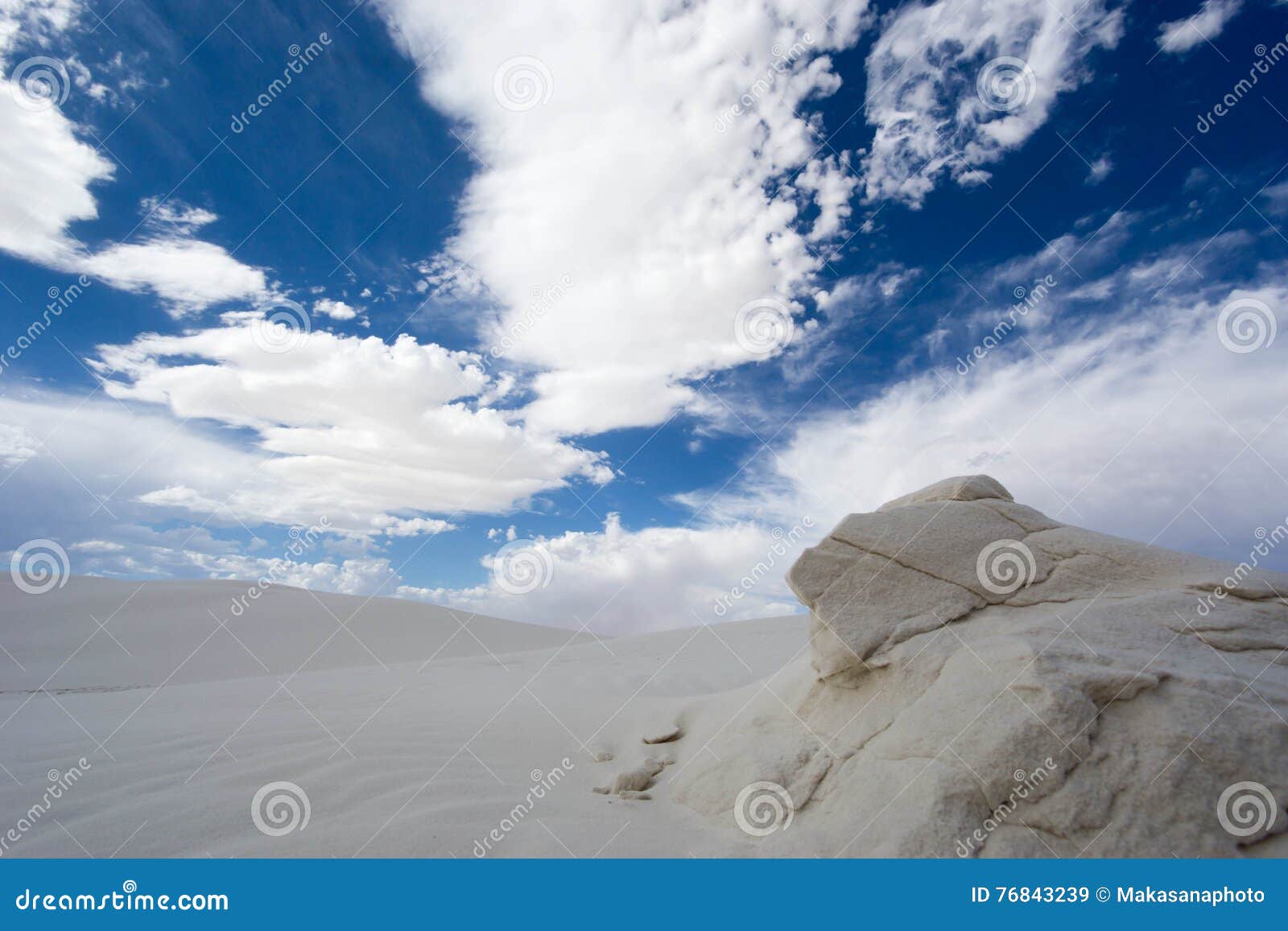 Wit Zand stock afbeelding. Image of genaturaliseerd, zuidwesten - 76843239