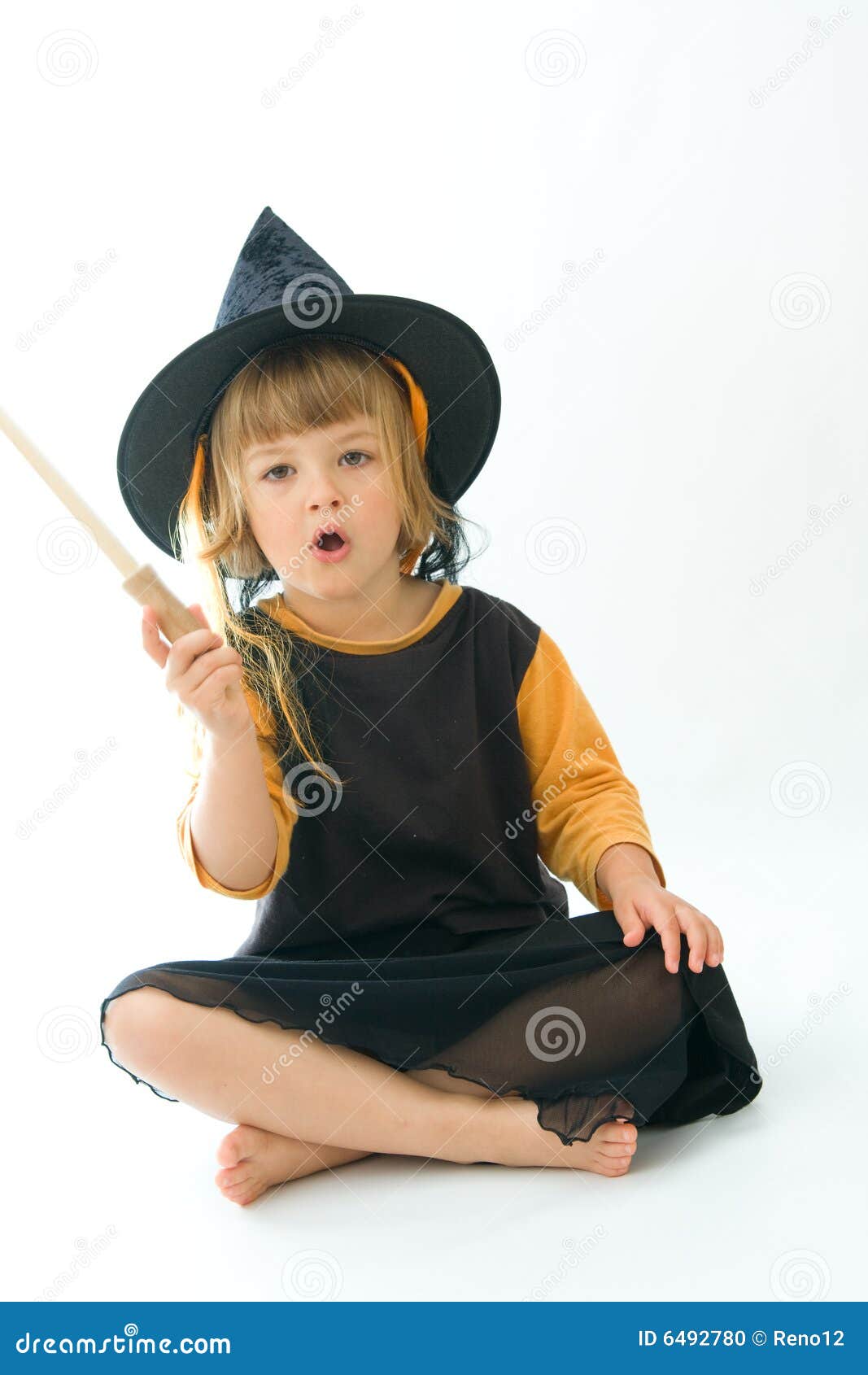 Witch stock photo. Image of kids, adorable, child, witches - 6492780
