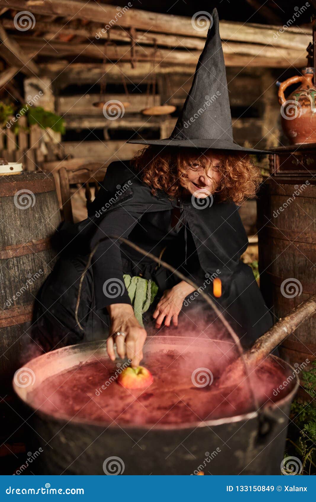 Witches Boiling Pot