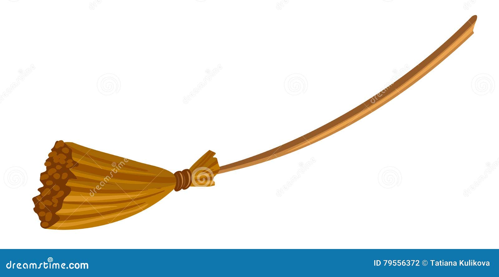 Illustration Of Broom, Dustpan And Dusters On A White Background Stock ...