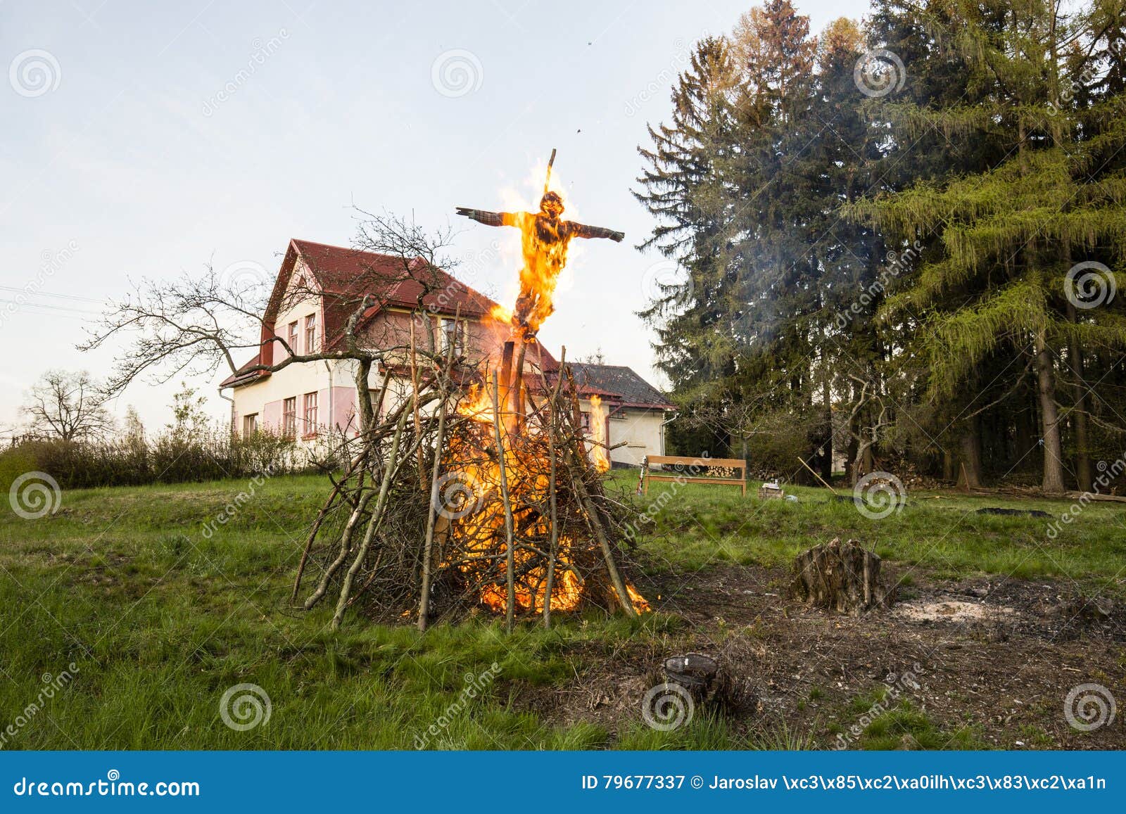 Witch Burning Stock Images - Download 1,866 Photos