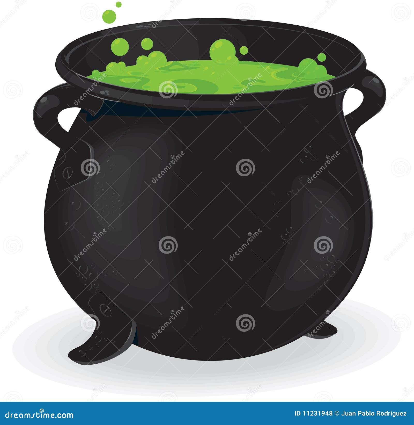Witch cauldron stock illustration. Illustration of october - 11231948