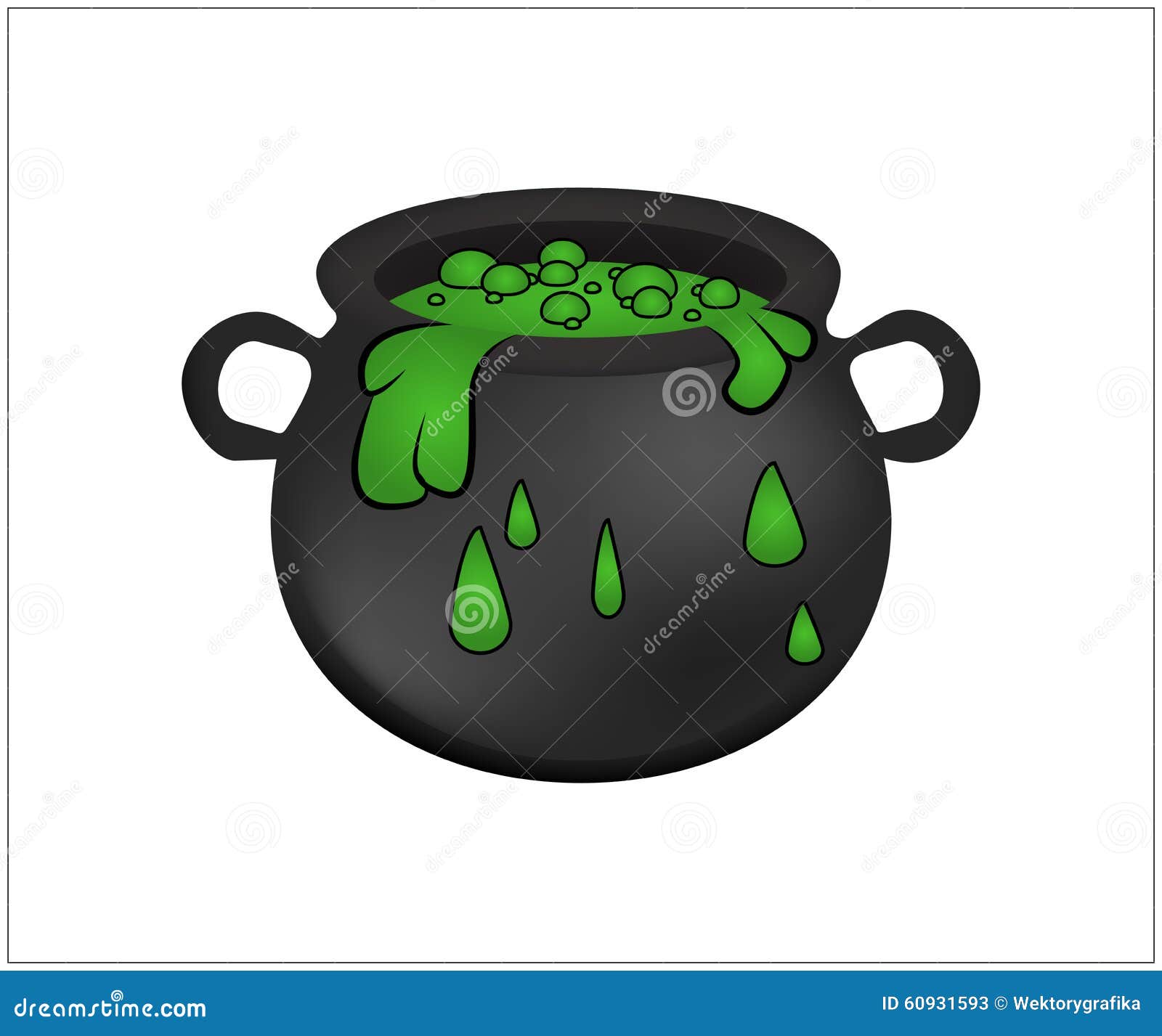 Witch Cauldron with Green Potion, Bubbling Witches Brew. Realistic ... Witch Cauldron with Green Potion, Bubbling Witches Brew. Realistic ...