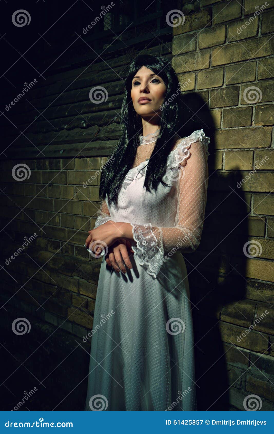 Witch from a Crypt in the Cemetery Stock Image - Image of medieval ...