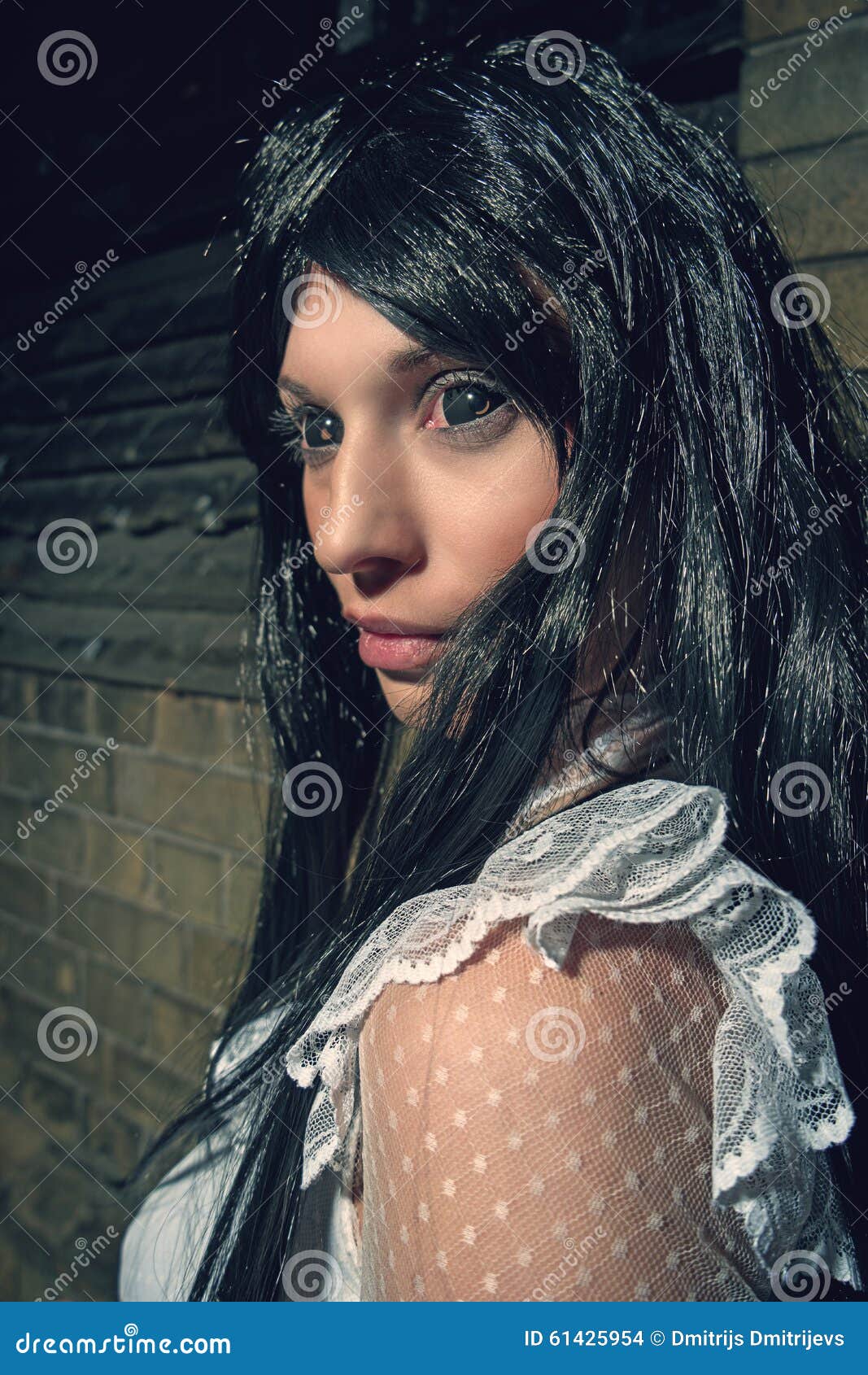 Witch from a Crypt in the Cemetery Stock Photo - Image of dark, mystery ...