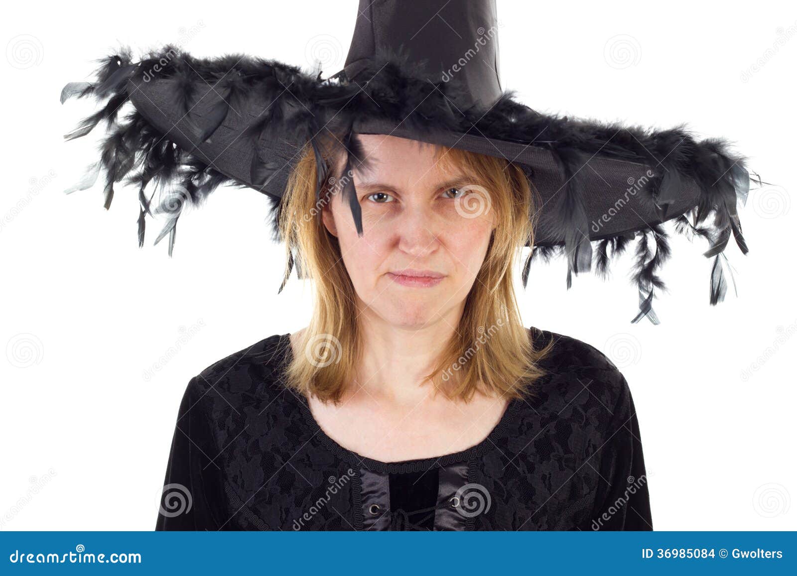 Witch with evil eye stock photo. Image of dark, death - 36985084