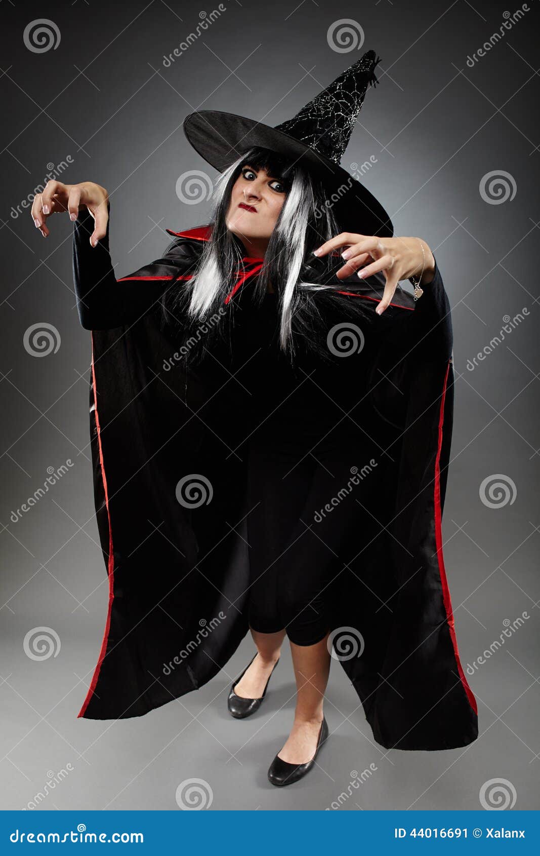Witch full length shot stock image. Image of dark, full - 44016691