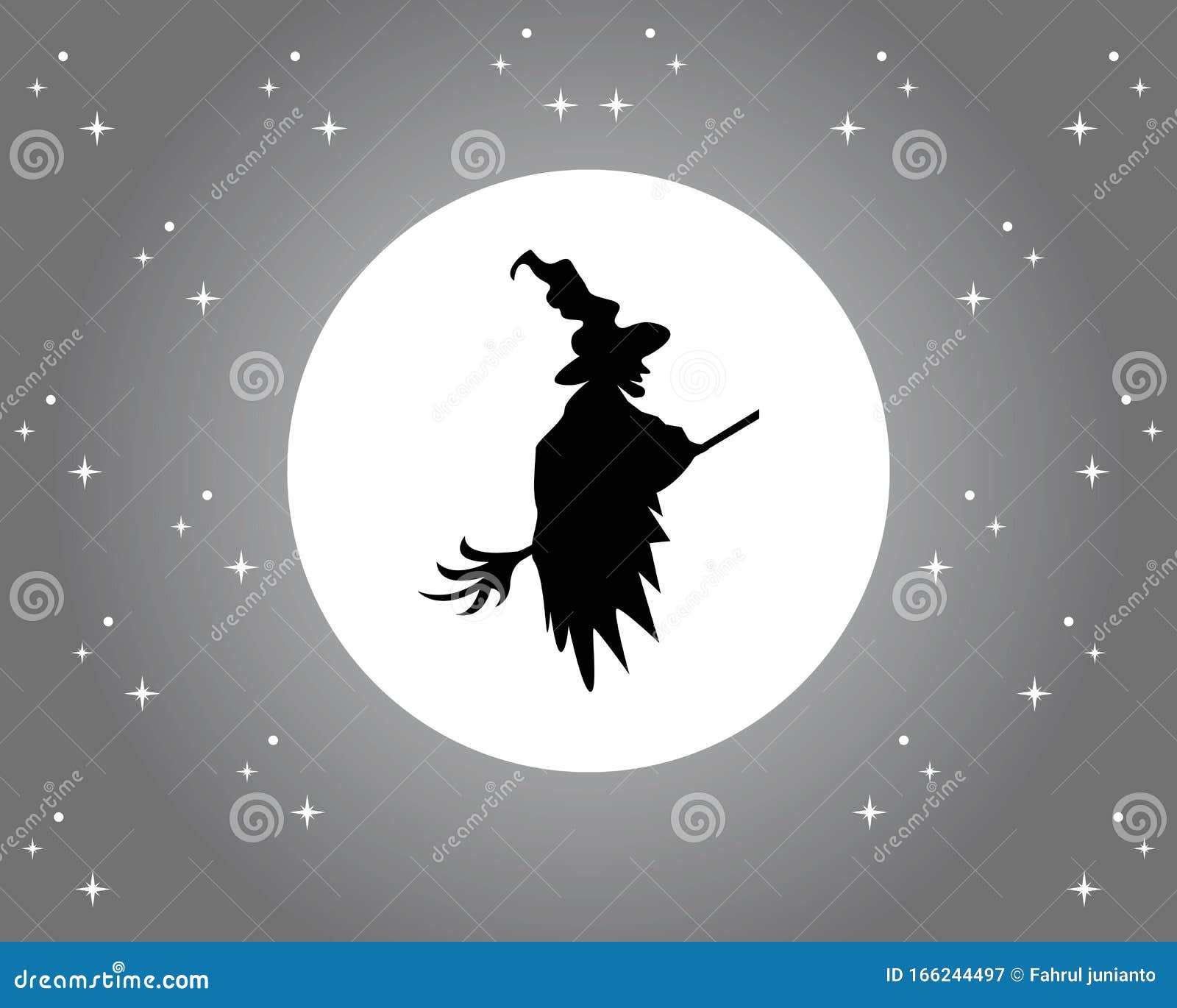 Witch Logo Design Vector Illustration Template Stock Vector ...