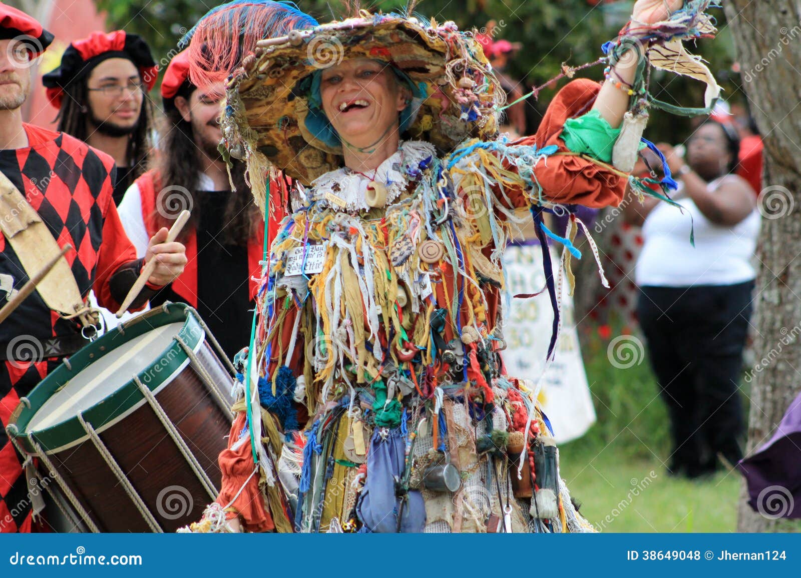 Witch at renaissance fair editorial stock photo. Image of festive ...