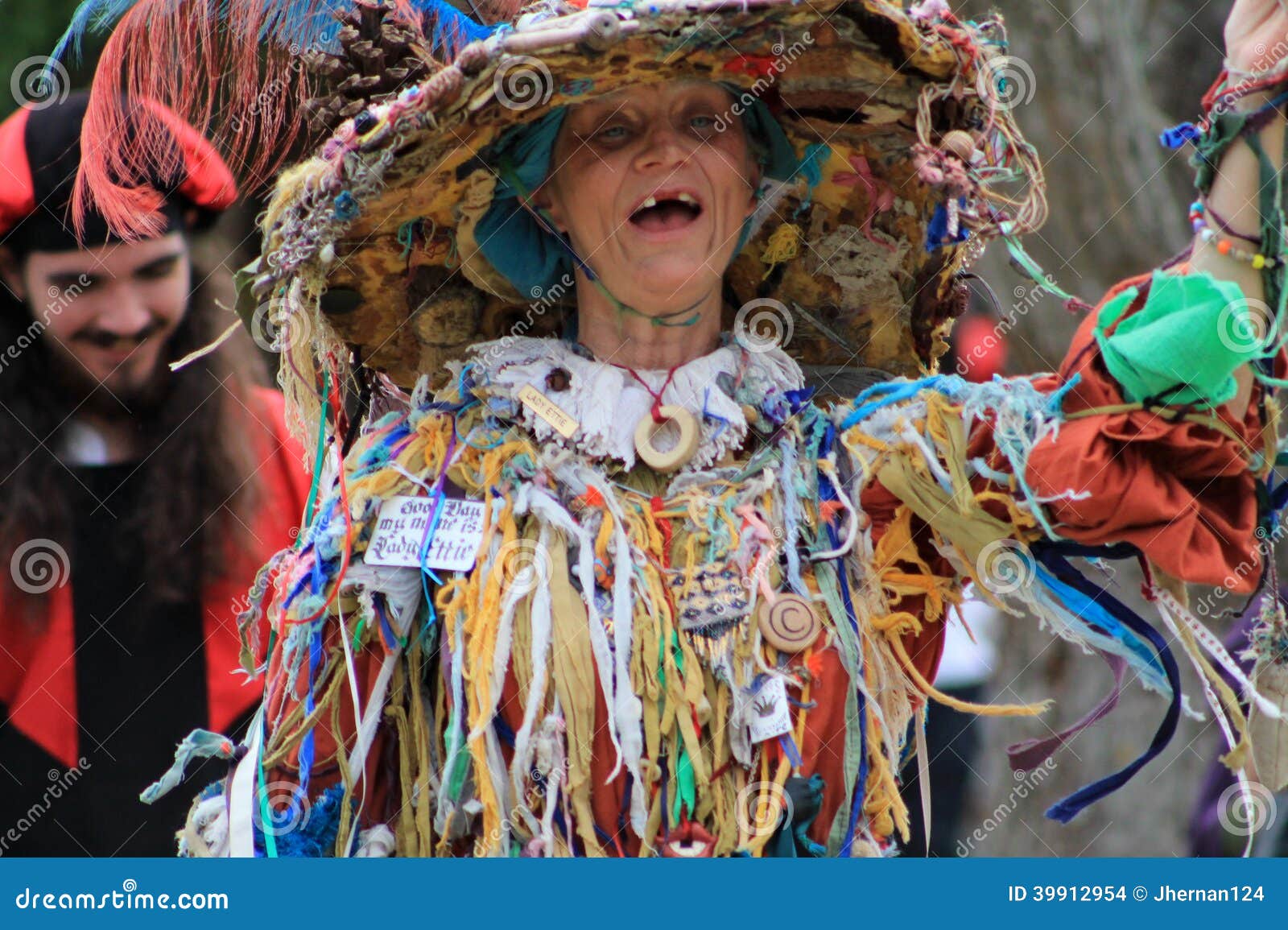 Witch at renaissance fair editorial stock image. Image of outdoor ...