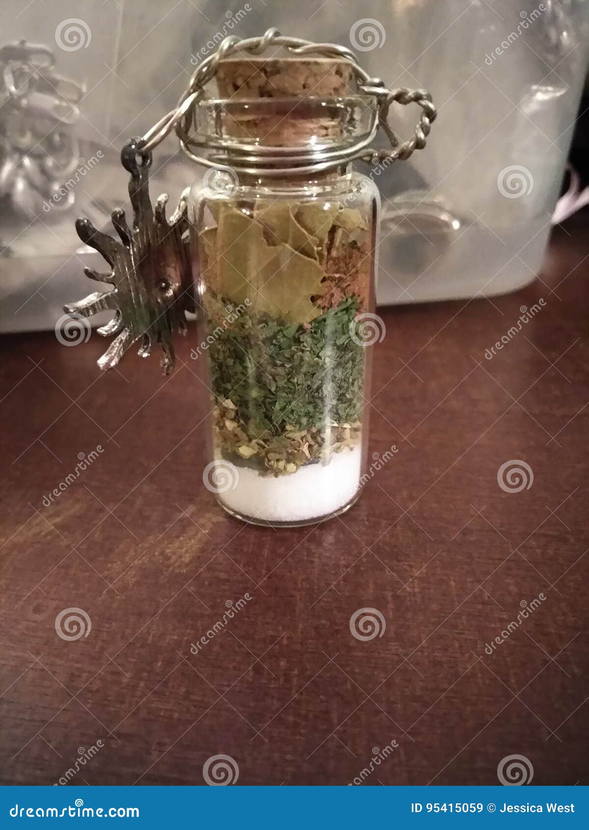 Witch Spell Bottle stock image. Image of druid, bottle - 95415059