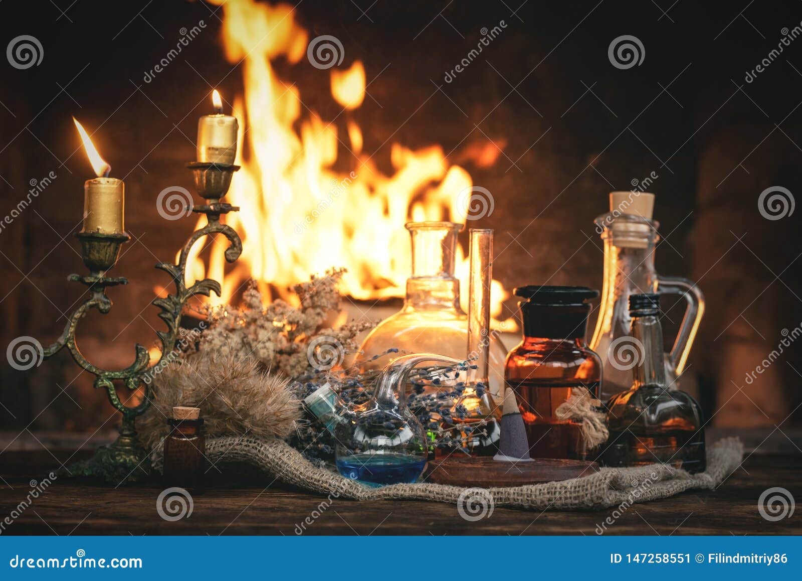 Witchcraft. stock image. Image of drink, shamanism, vial - 147258551