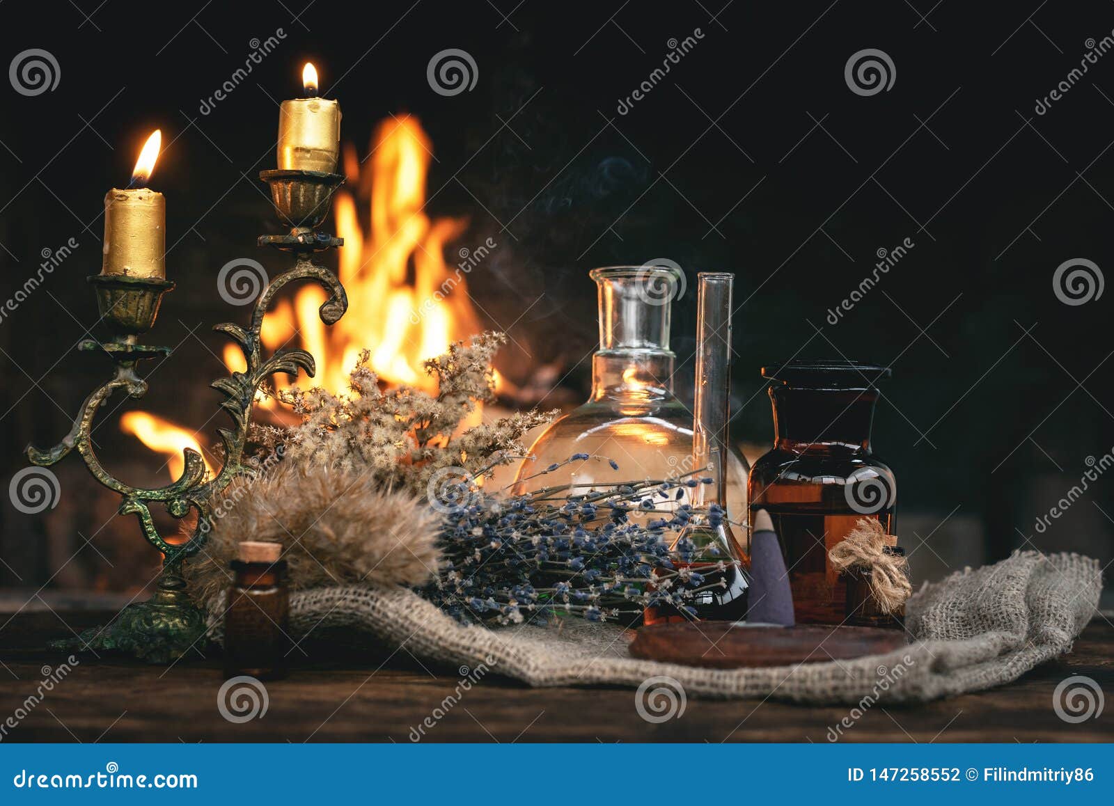 Witchcraft. stock photo. Image of plant, alternative - 147258552