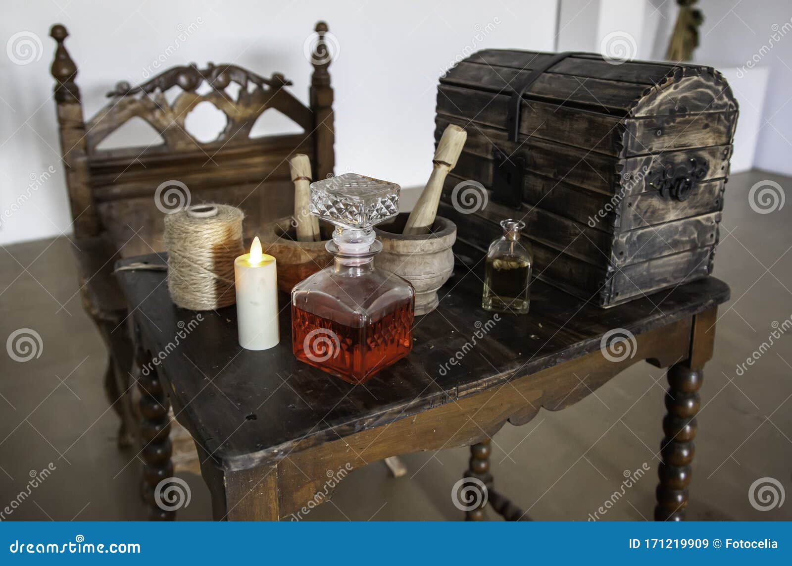 Witchcraft potions stock image. Image of horror, laboratory - 171219909