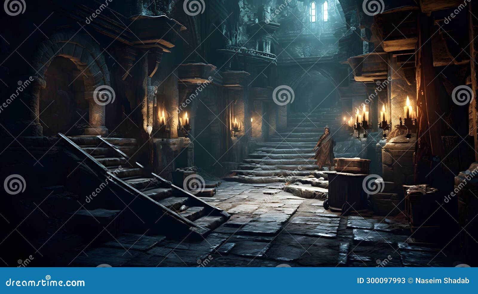 The witcher Environment stock illustration. Illustration of screenshot ...