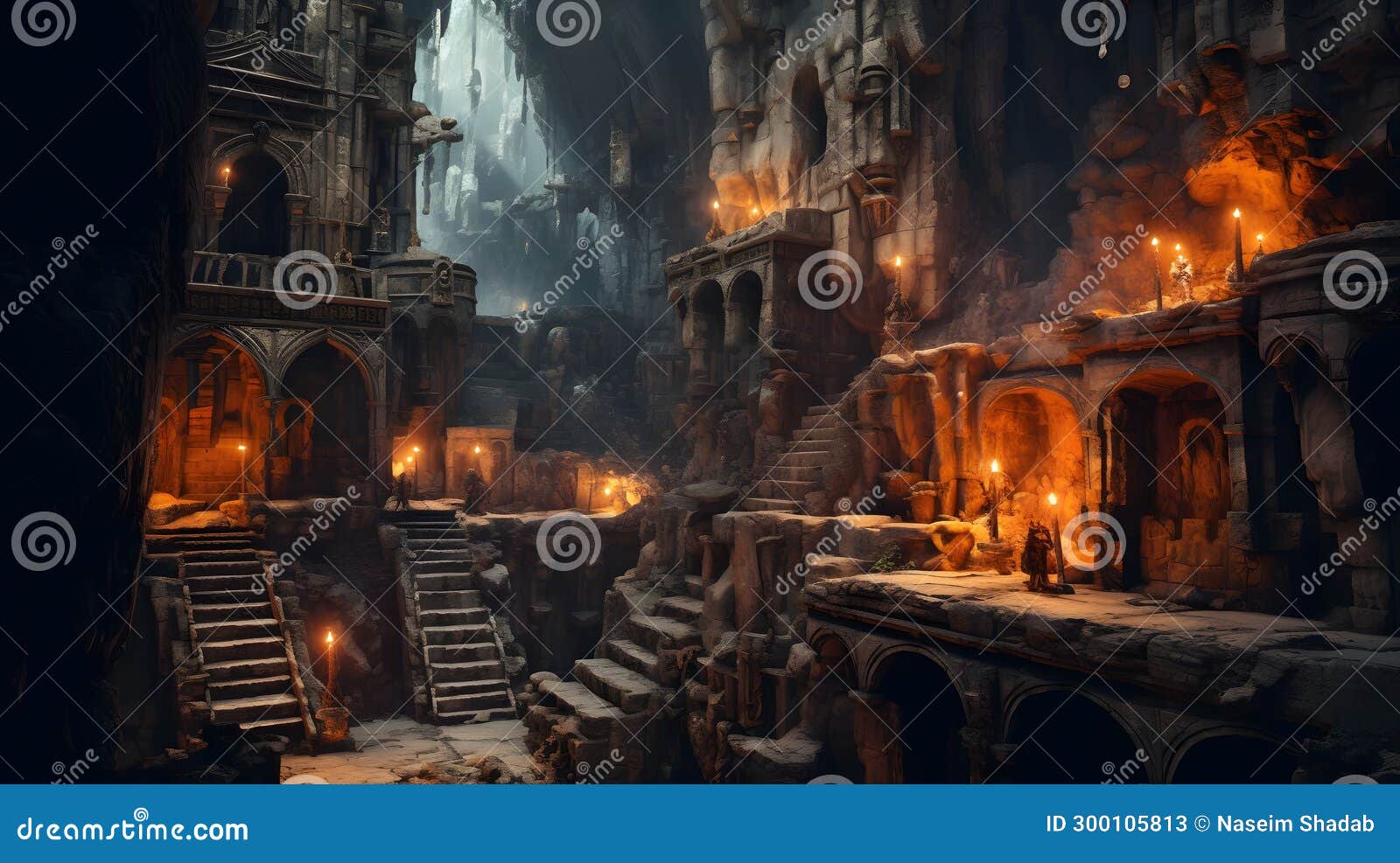 The witcher Environment stock illustration. Illustration of witcher ...