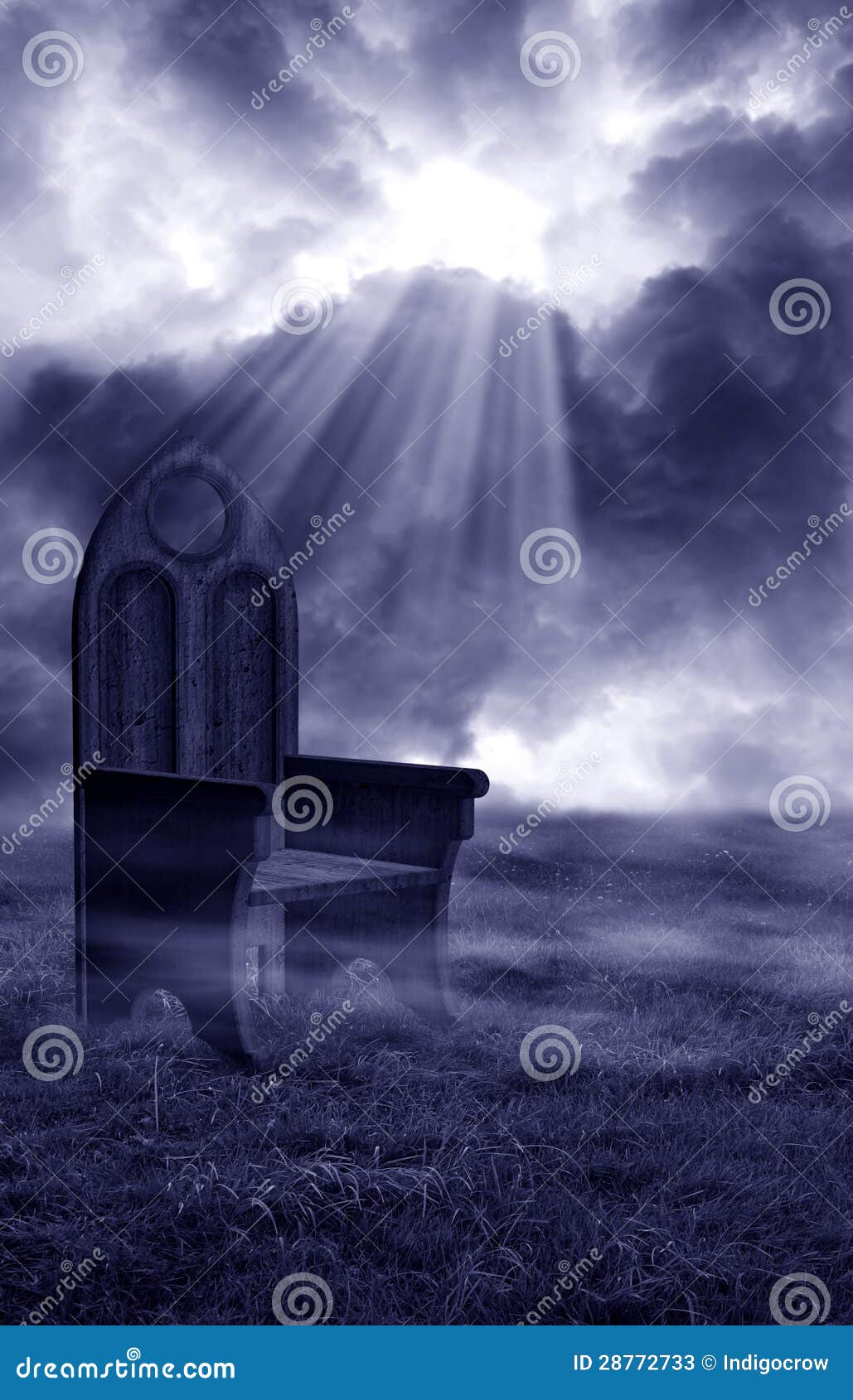 Witches Bench II stock image. Image of purple, landscape - 28772733