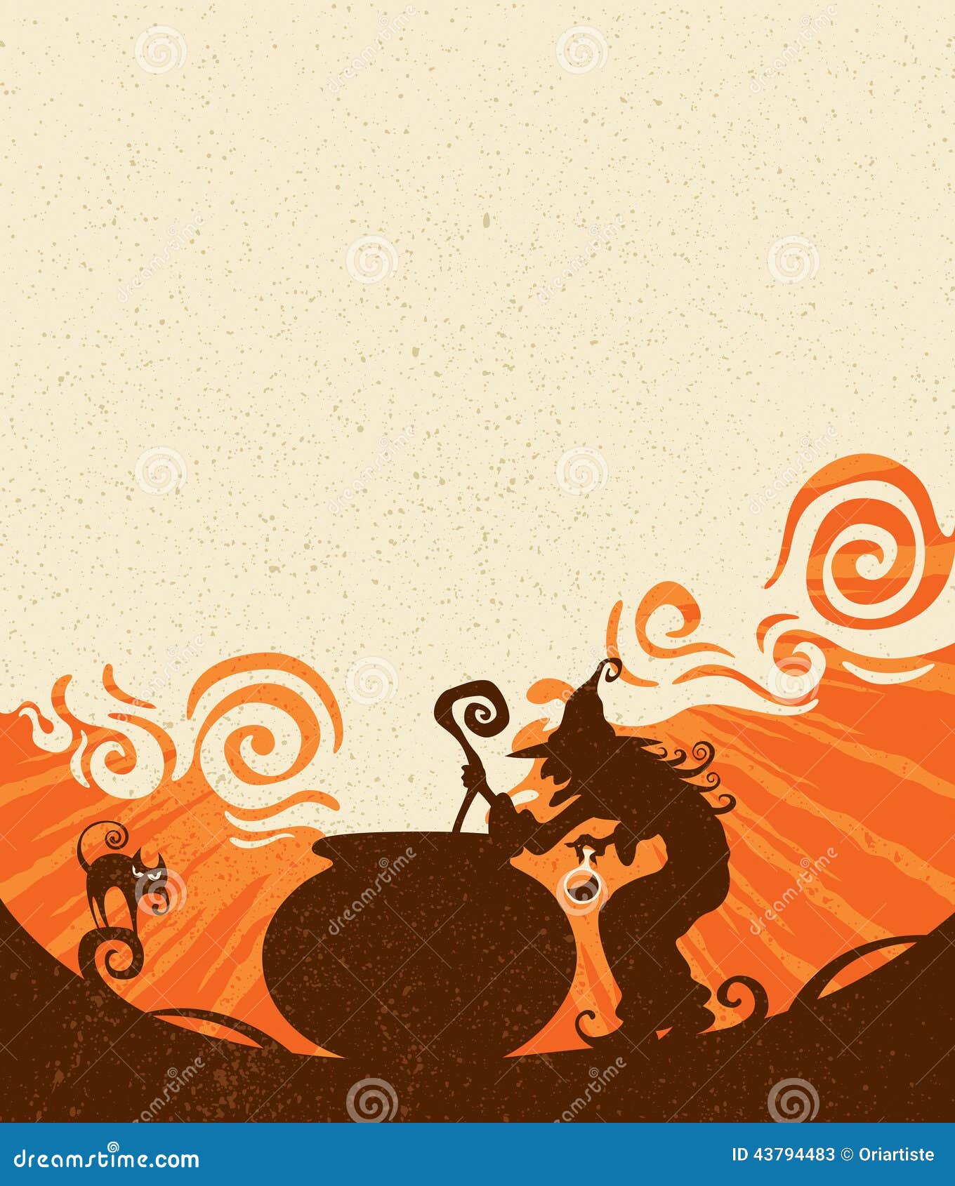 Witches brew stock vector. Illustration of autumn, background - 43794483