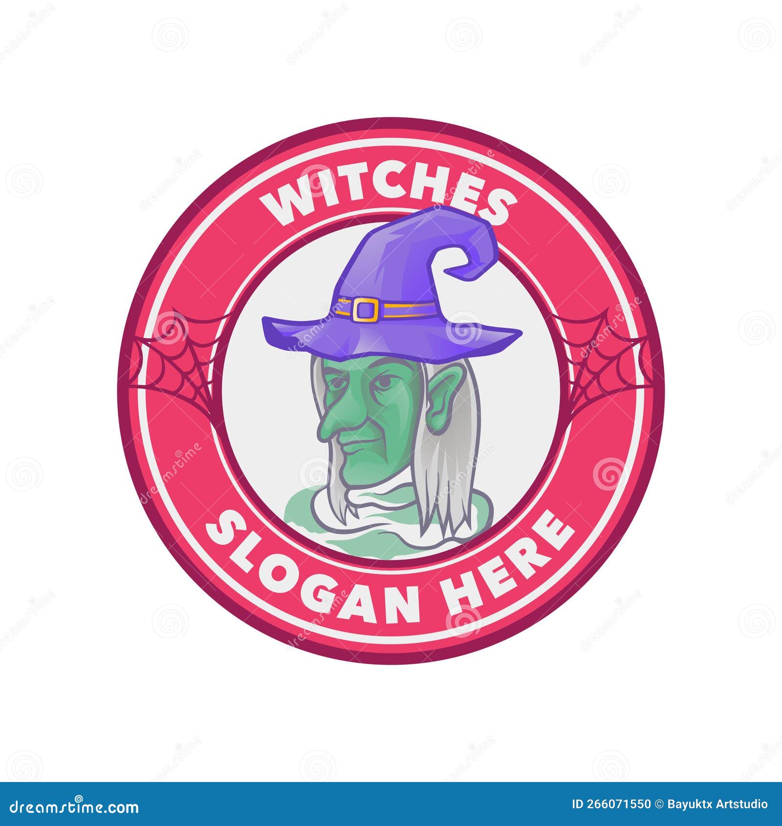 Witches logo template stock vector. Illustration of poster - 266071550