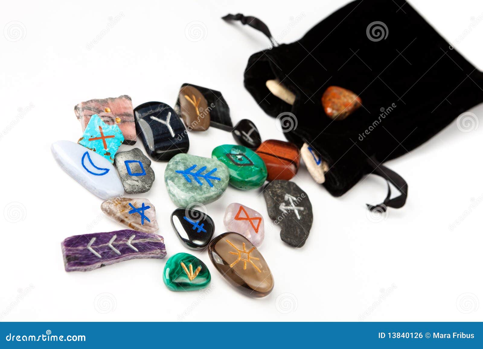 Witches runes stock photo. Image of moon, carving, future - 13840126
