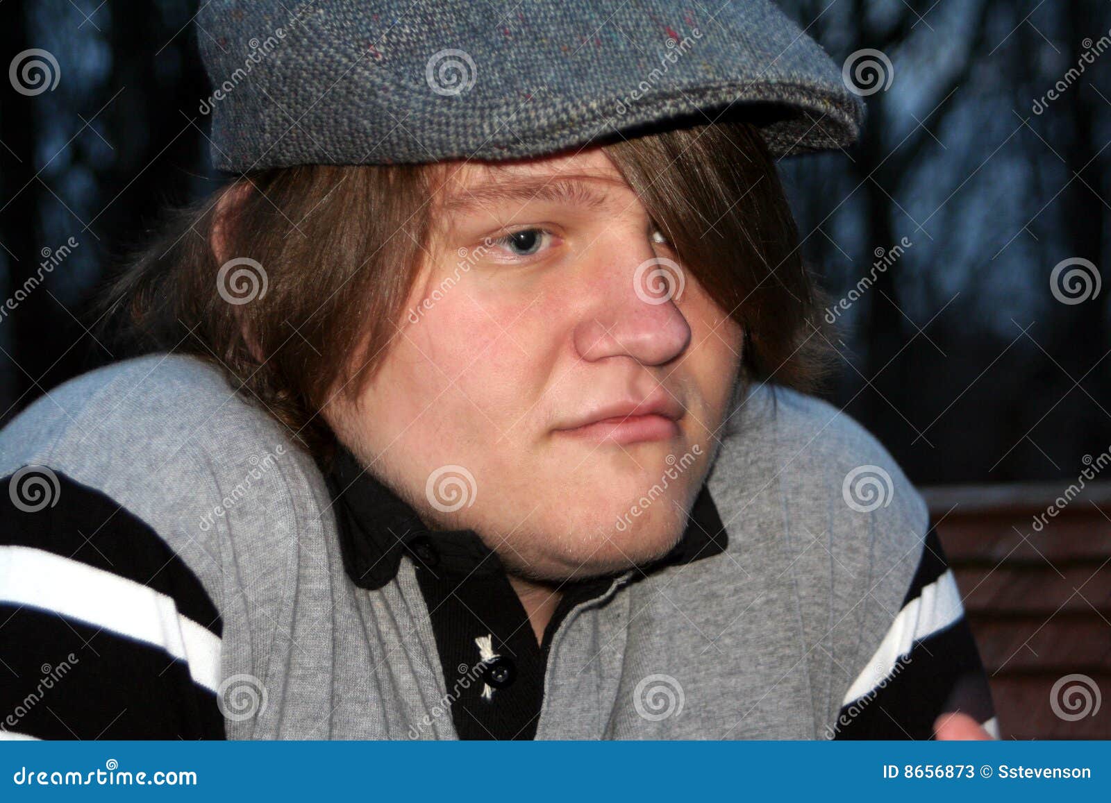 Withdrawn Teenager stock image. Image of brood, insecure - 8656873