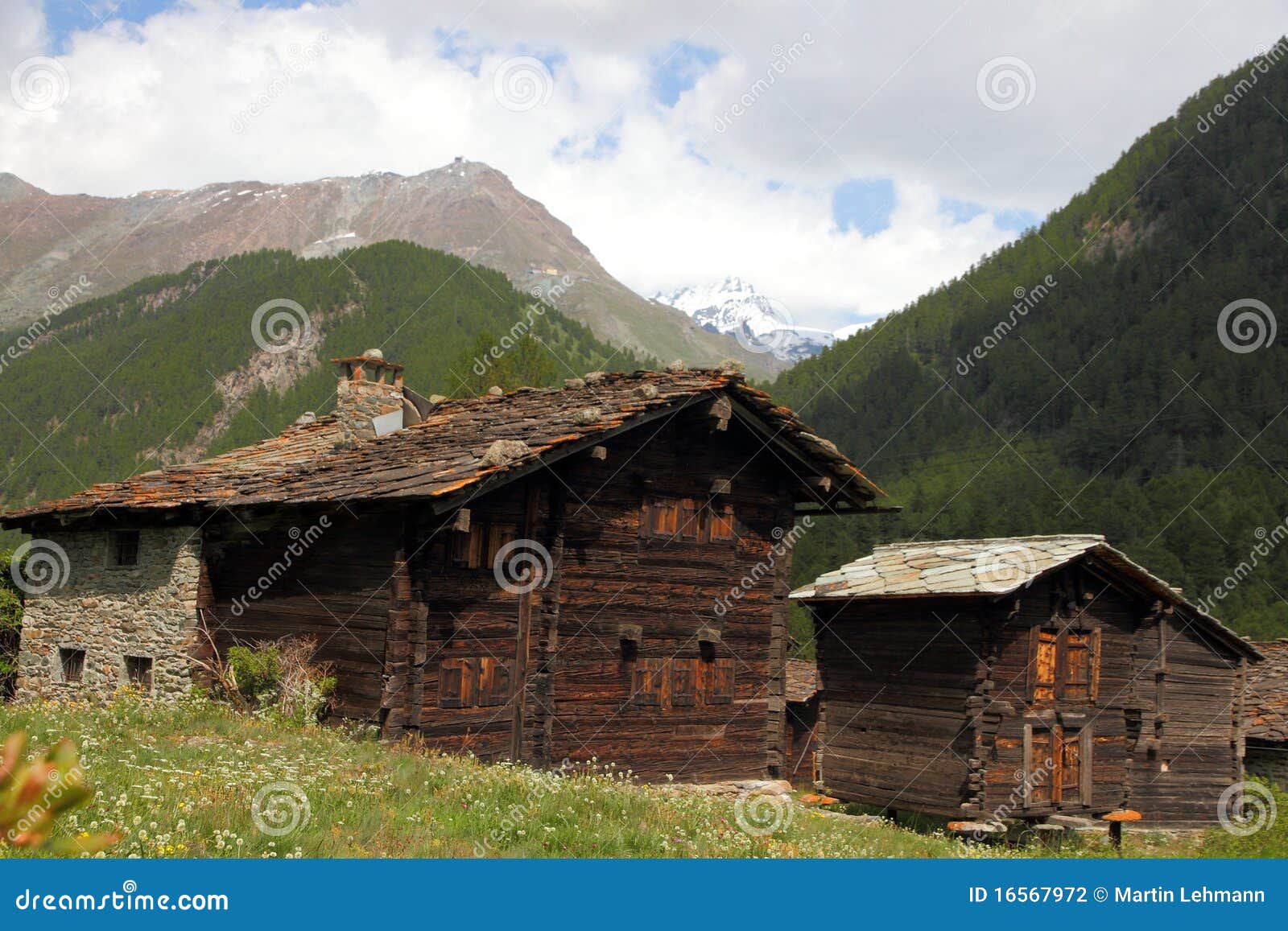 Withered wooden houses stock photo. Image of summer, serene - 16567972