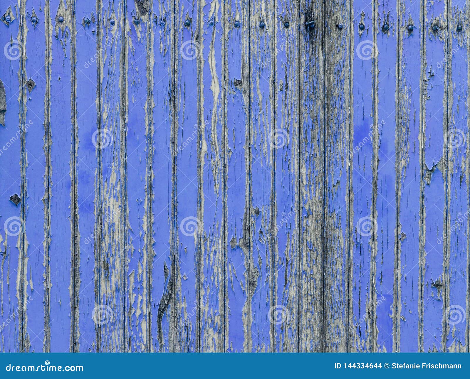 Withered Wooden Wall with Peeling Paint Lavender Blue Stock Photo ...