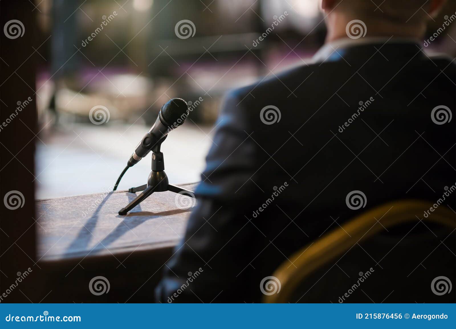 Witness Giving Statement during Hearing Stock Photo - Image of ...