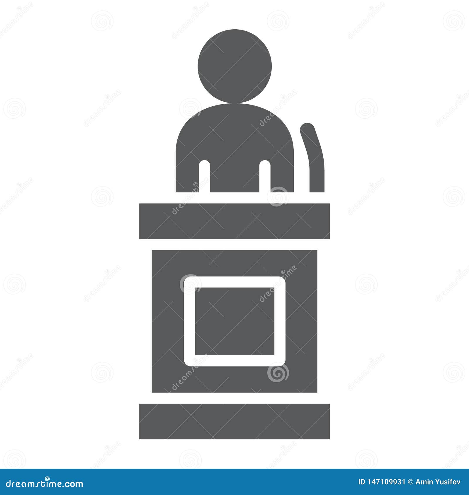 Defendant Icon Vector From Law And Justice Collection. Thin Line ...