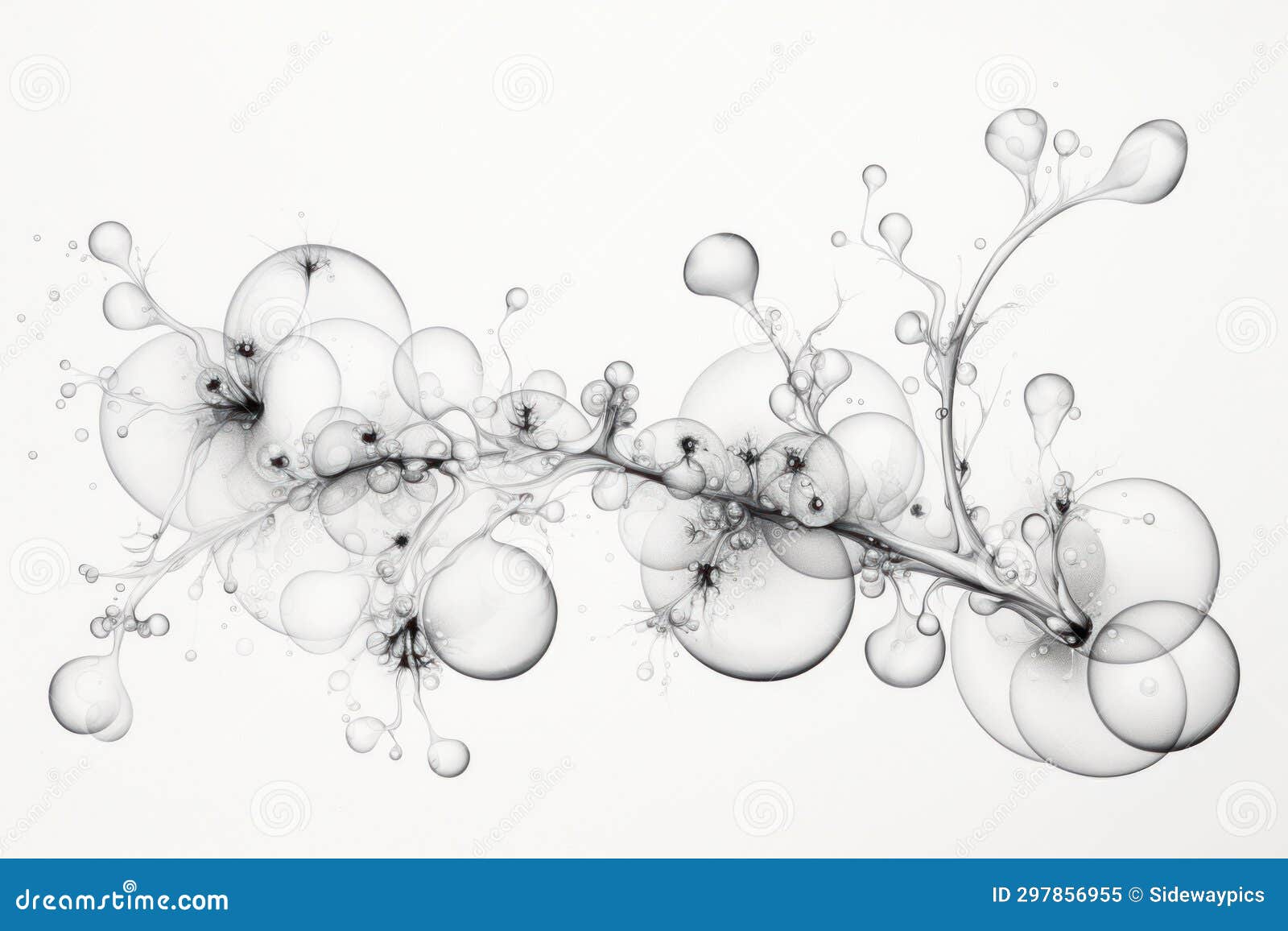 Frozen Bubbles - Generative AI Stock Image - Image of frosty, formations: 297856955