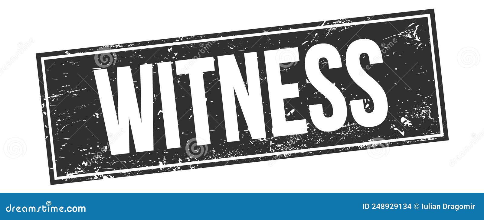 WITNESS Text on Black Grungy Rectangle Stamp Stock Illustration ... WITNESS Text on Black Grungy Rectangle Stamp Stock Illustration ...