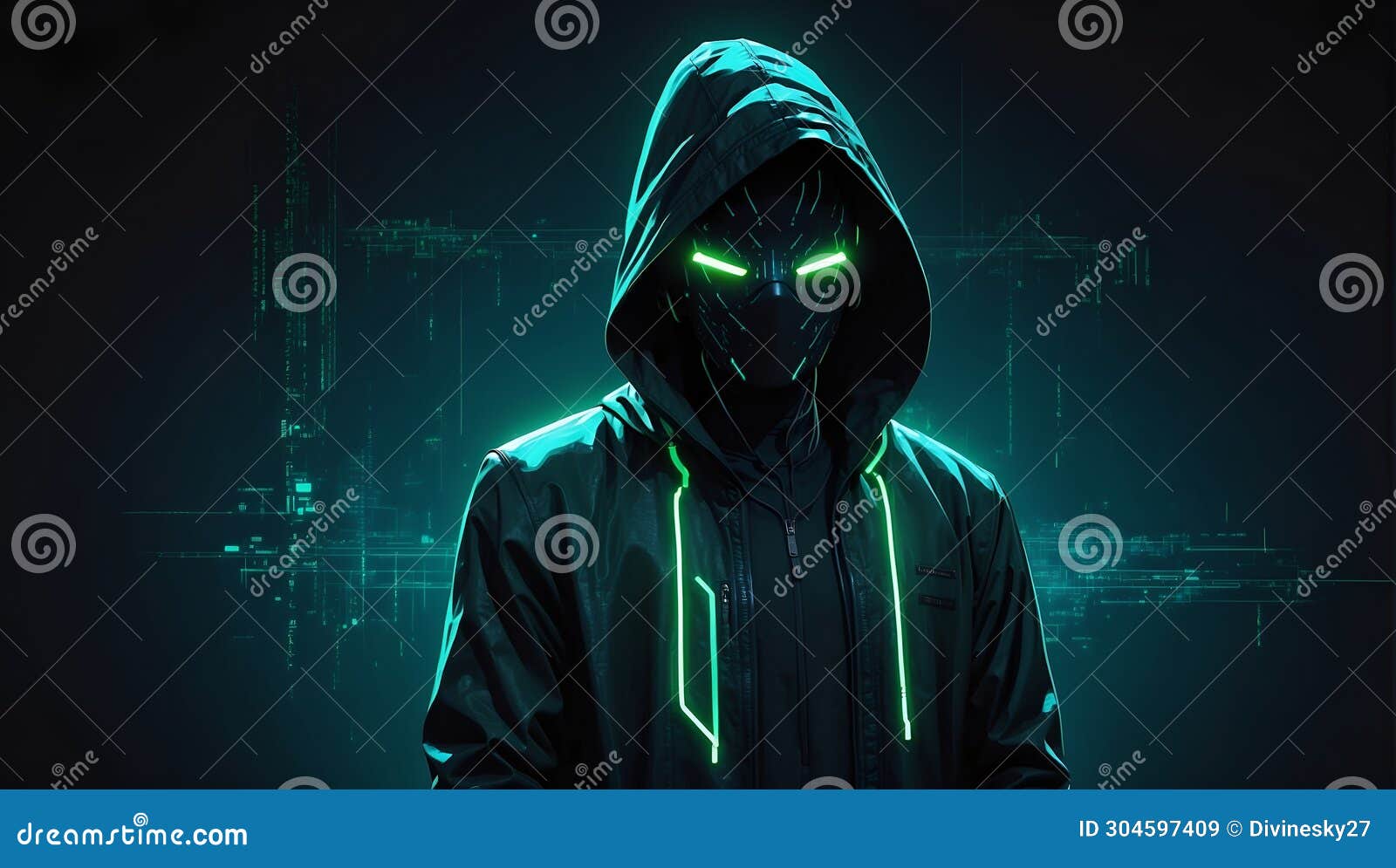 Code Reverie: Bridging Millennia In A Time Tunnel Stock Photo ...